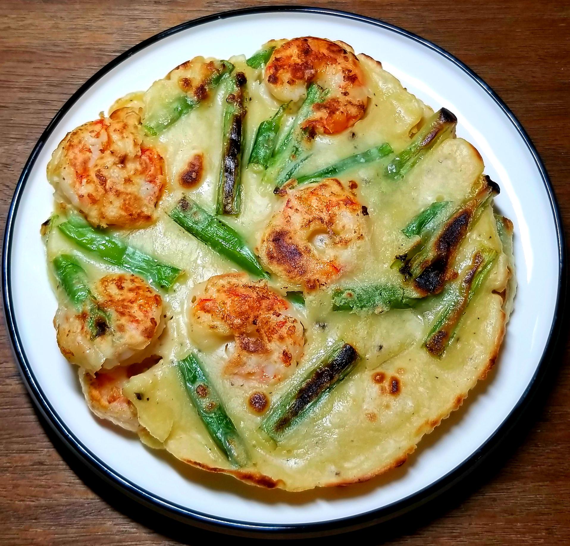 Shrimp pajeon - Dining and Cooking