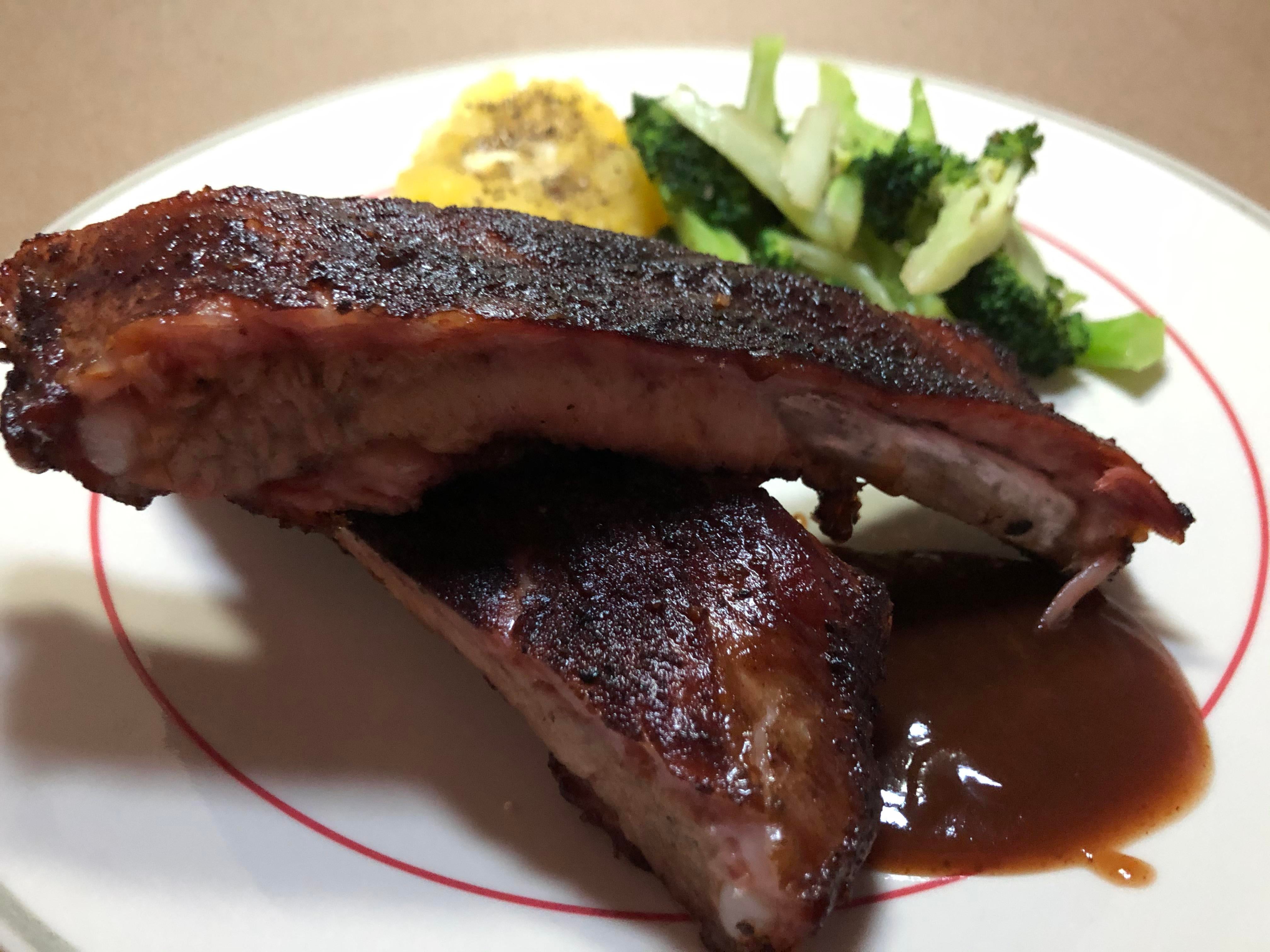 Sugar Free Competition Pork Ribs - Dining and Cooking