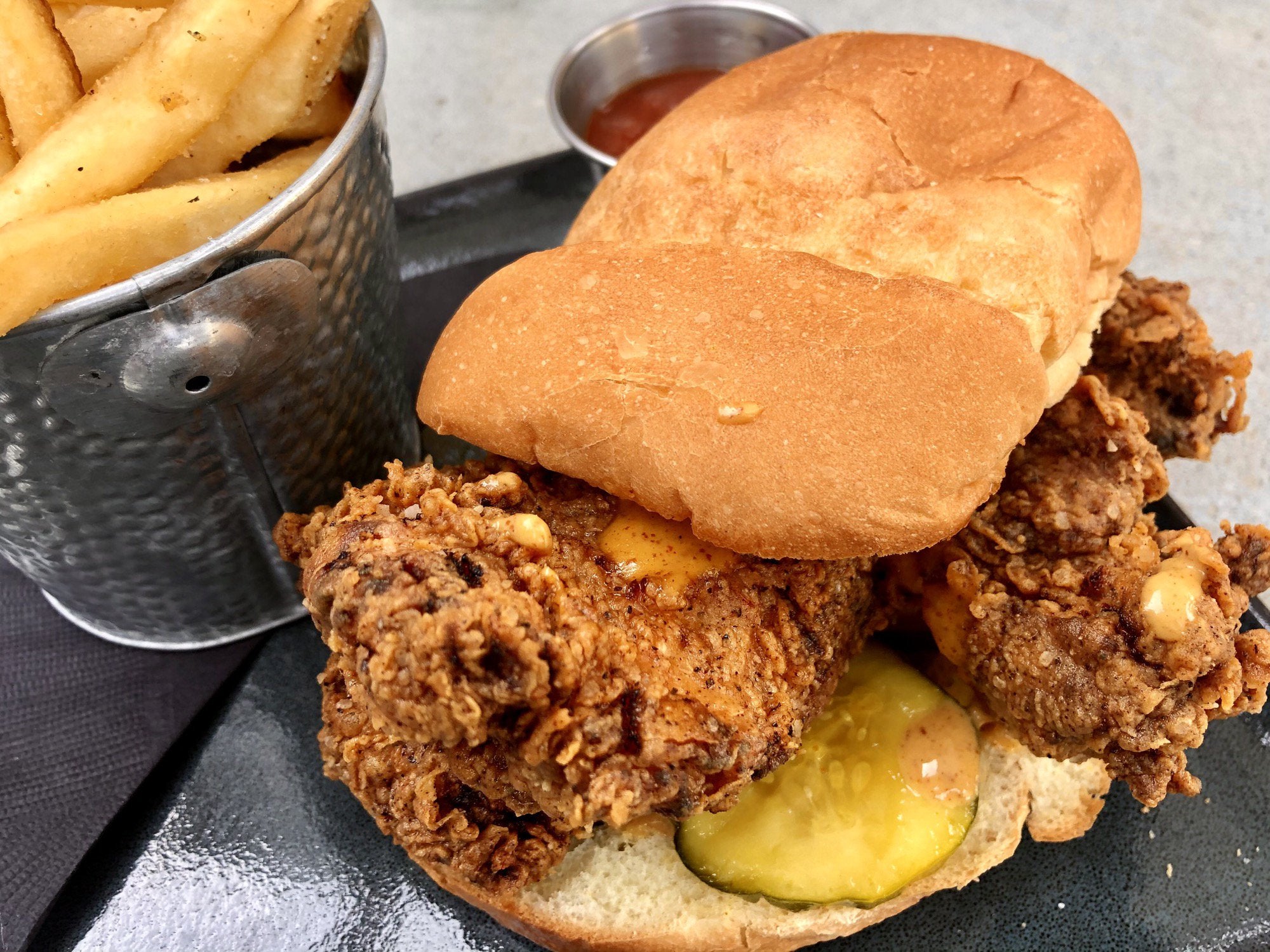 First time at a restaurant since March, and I ate this magnificent ...