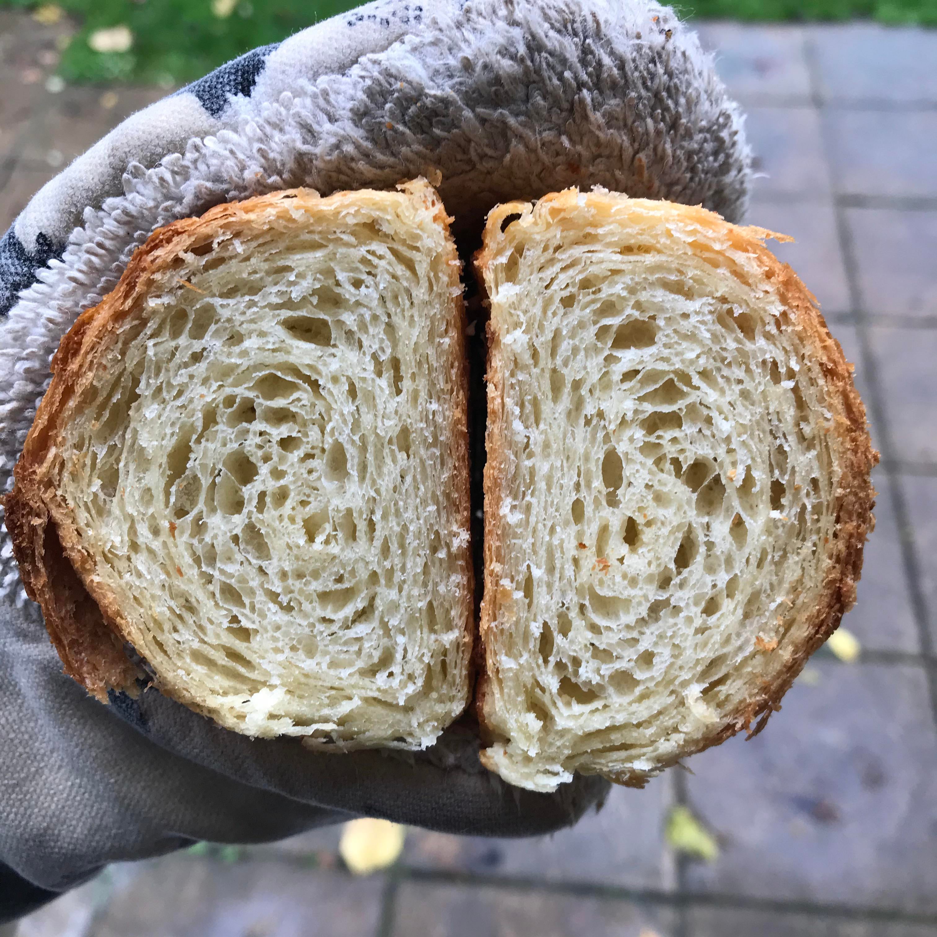 Croissants - underproofed? Or just poorly laminated? - Dining and Cooking