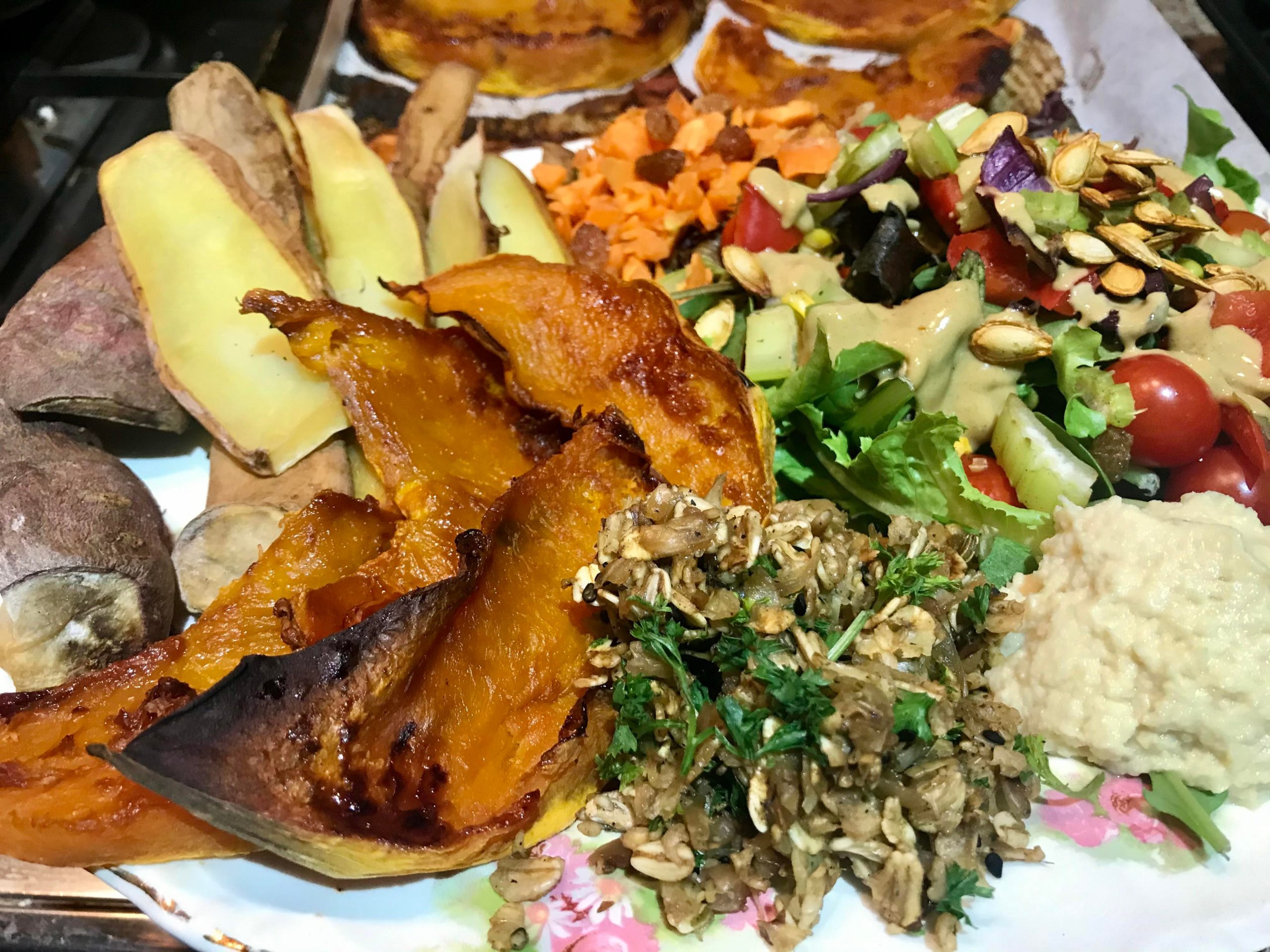 Tonight I was inspired by The Starch Solution. - Dining and Cooking