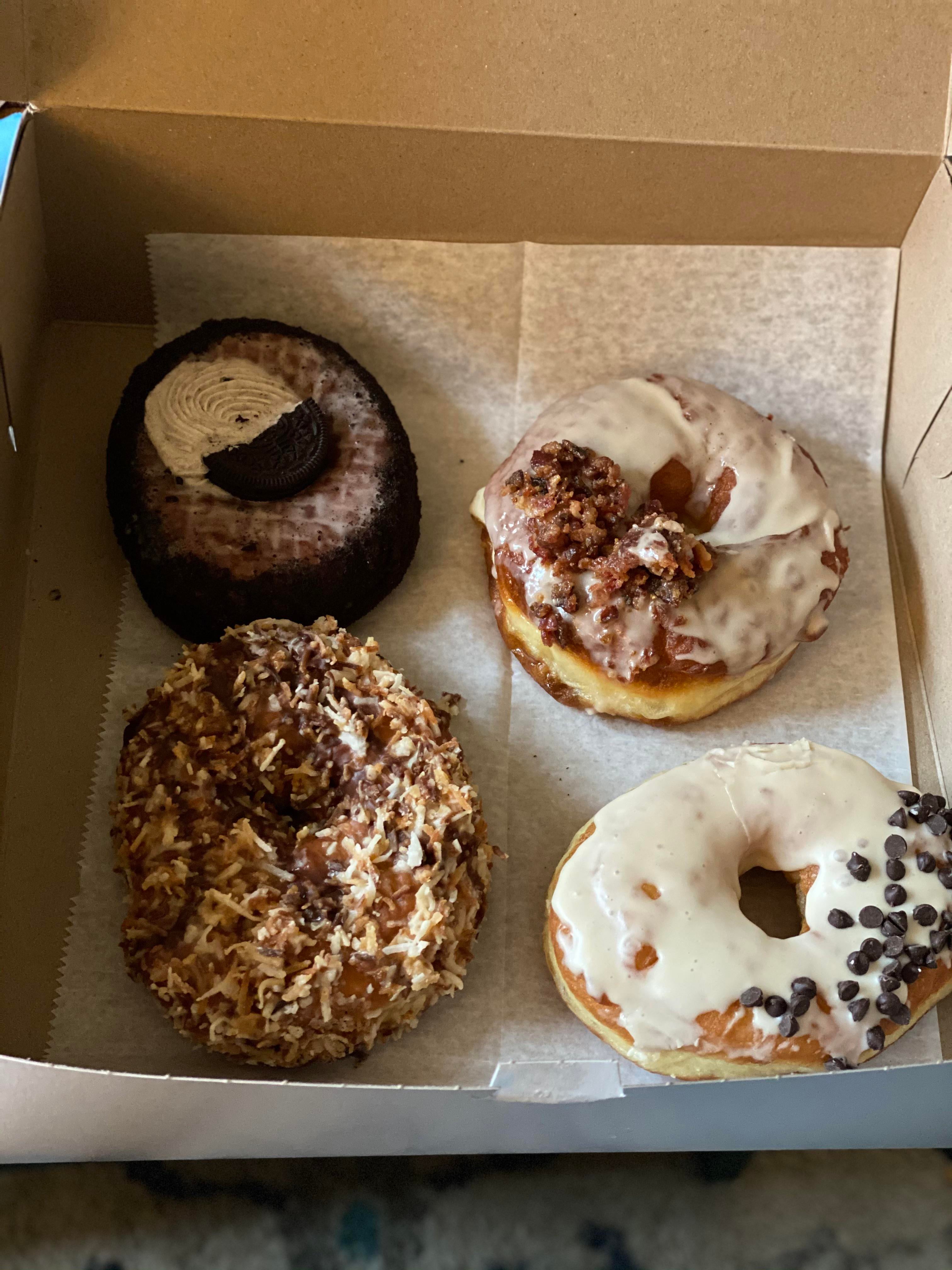 Donuts on a rainy day - Basic Batch Donuts, Milford MA - Dining and Cooking