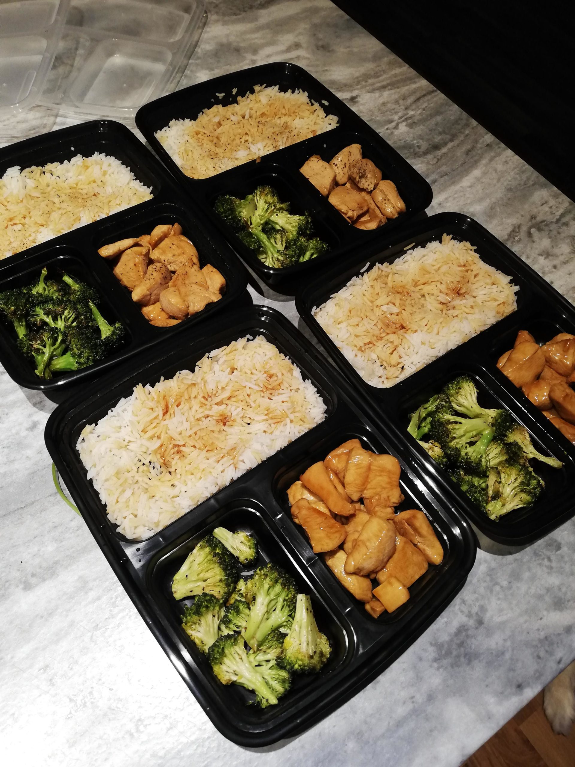 First meal prep! Starting full time job tomorrow. - Dining and Cooking