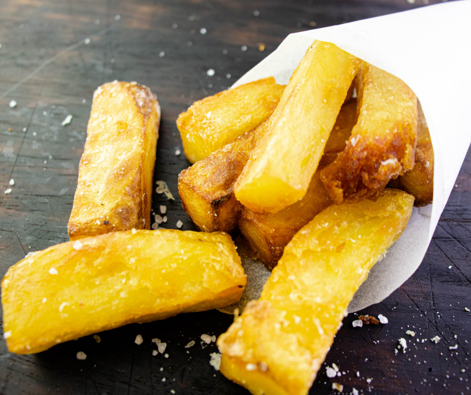 Triple cooked chips (Heston inspired recipe) - Dining and Cooking