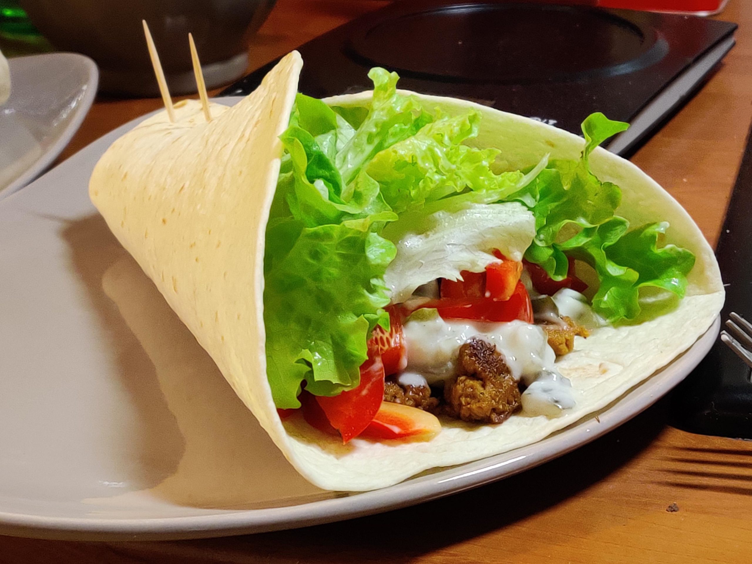 Vegan Gyros with Homemade Seitan and Pickle Tzatziki - Dining and Cooking