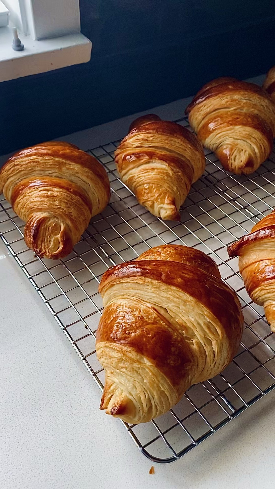 Third times the charm. Finally happy with a batch of croissants! Still ...