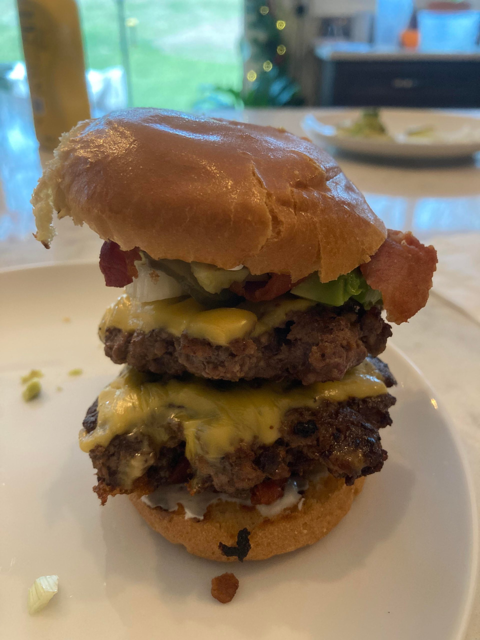 This is the most beautiful and tastiest burger I’ve ever made. - Dining ...