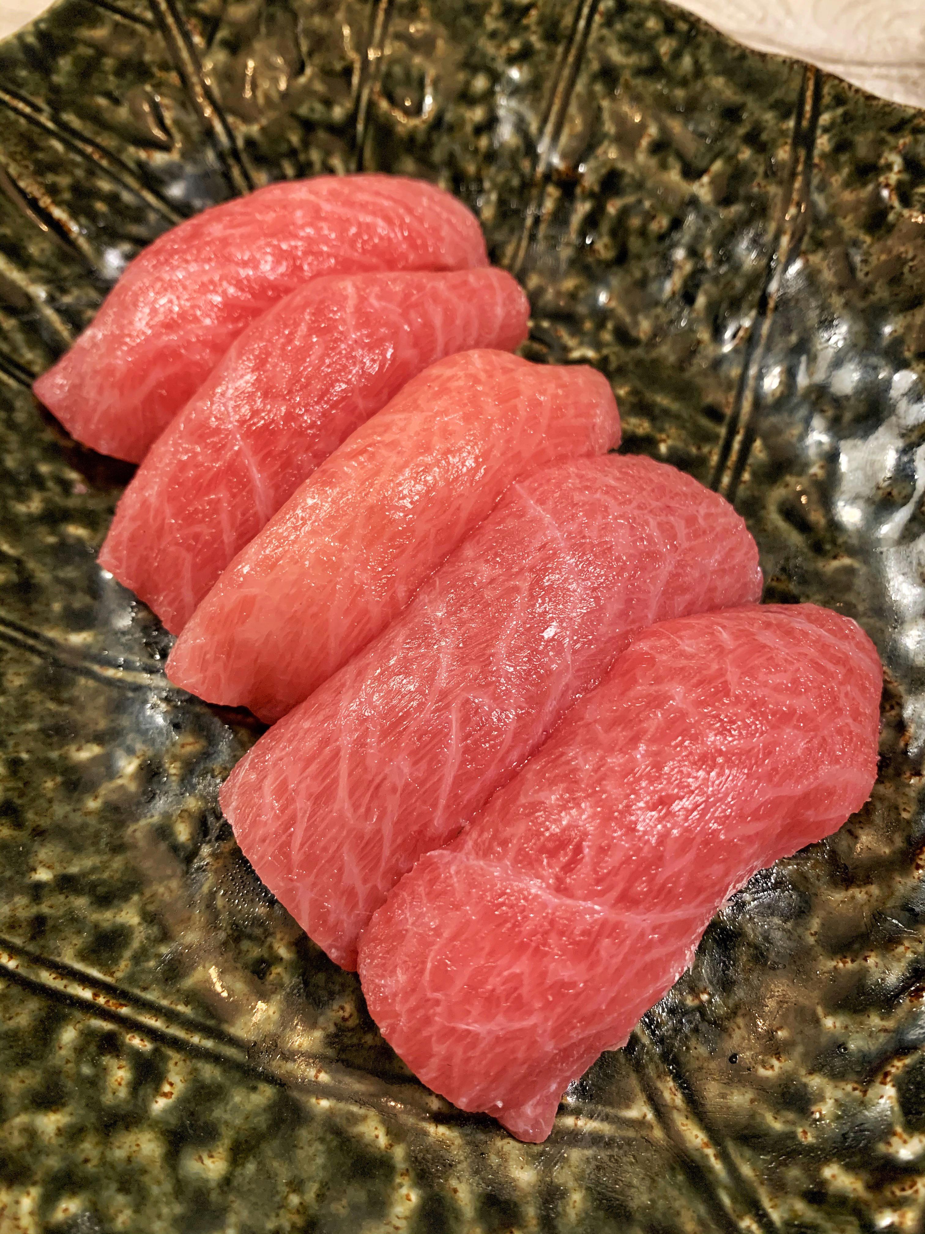 Otoro nigiri - Dining and Cooking