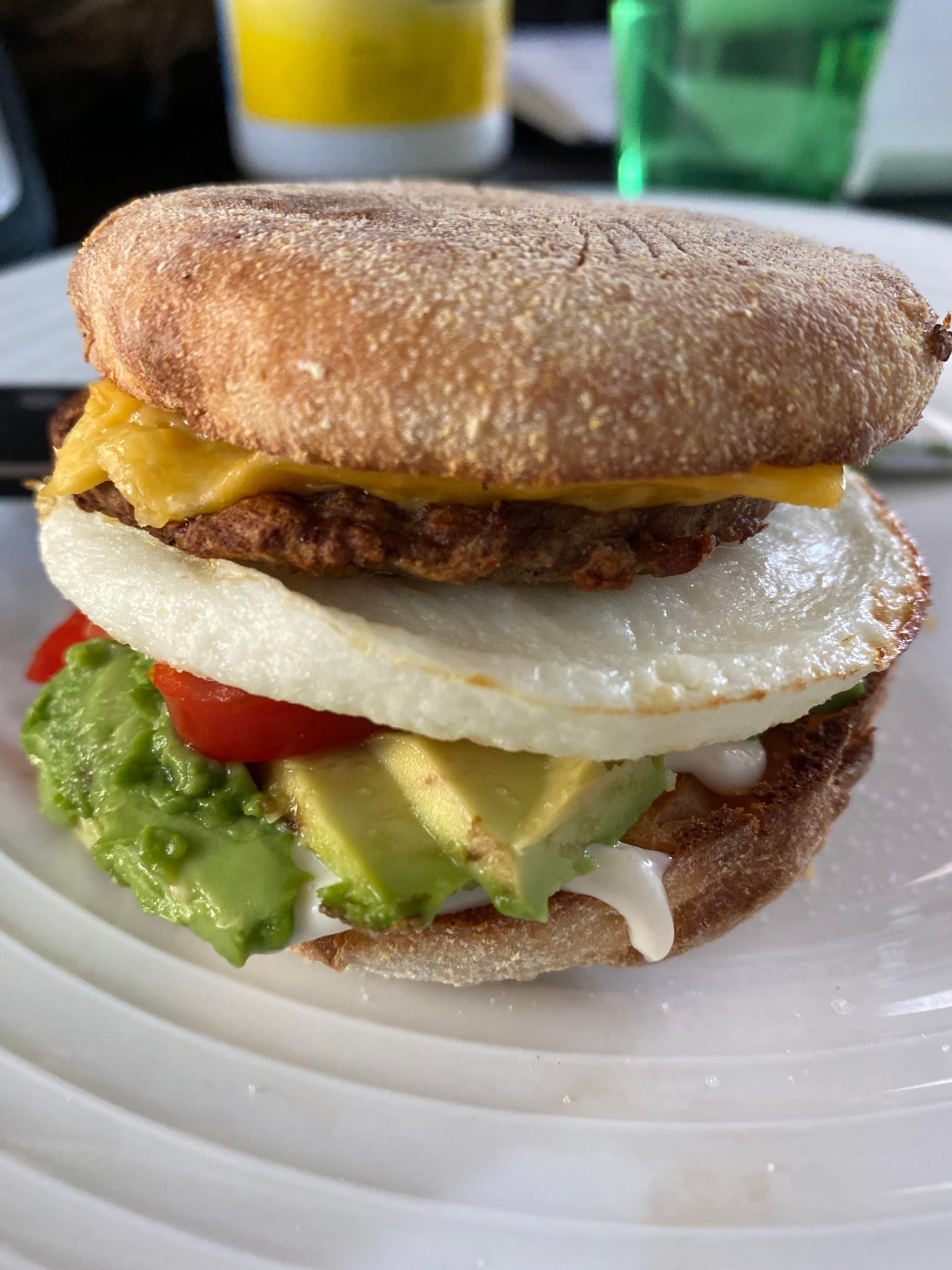 400 calorie air fried breakfast sandwich - Dining and Cooking