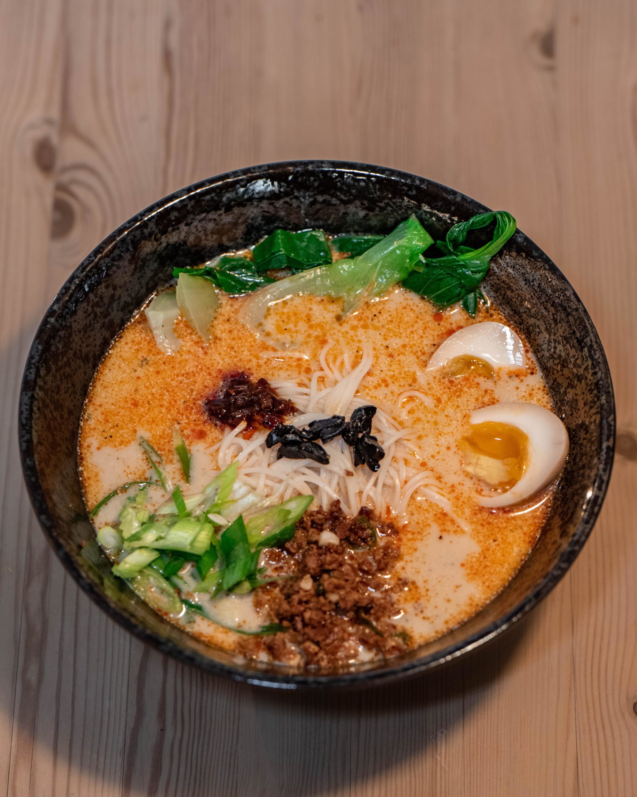 Made some tantanmen ramen that were quite delicious. Maybe one of my ...