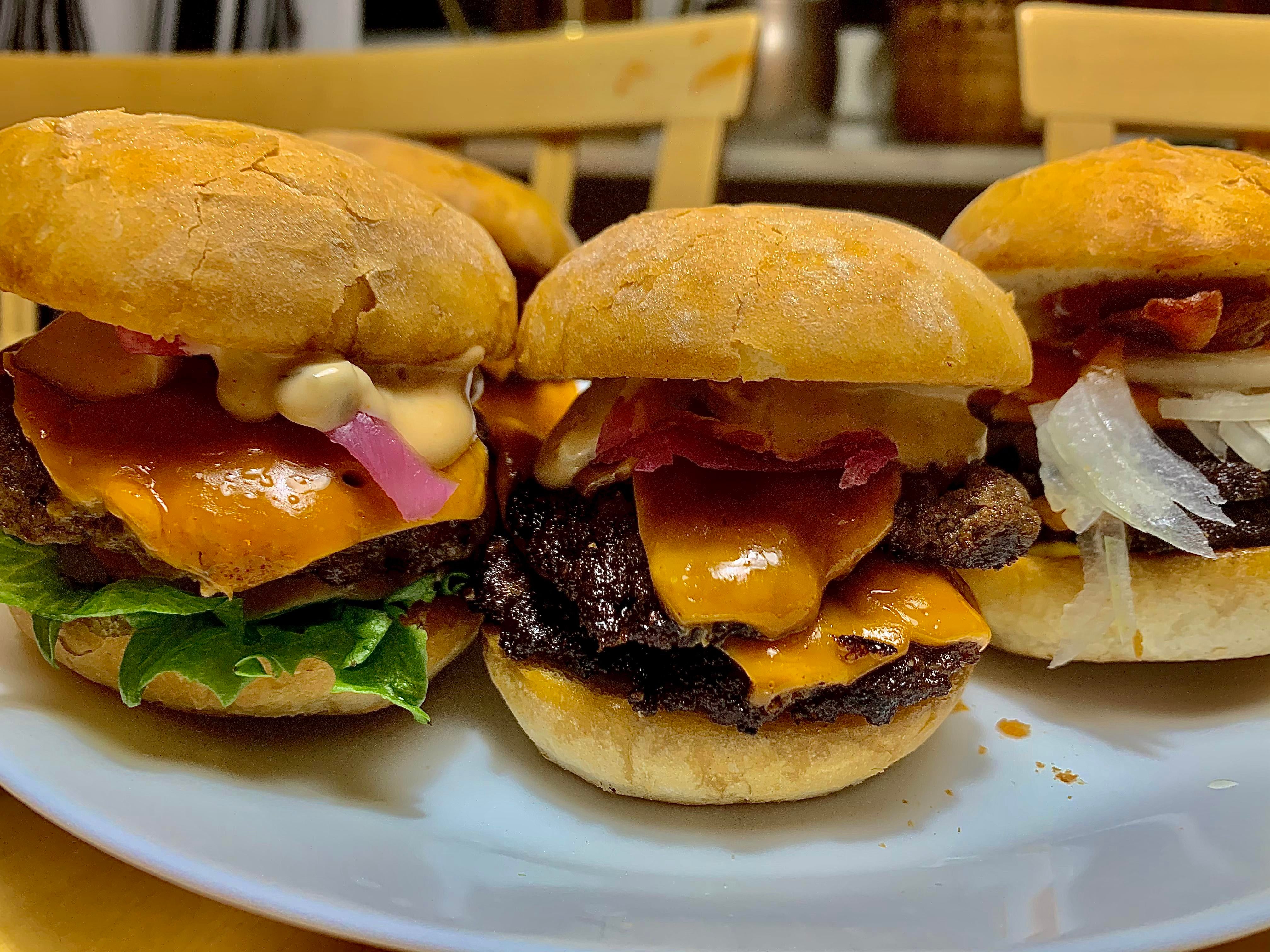 Smash sliders! - Dining and Cooking