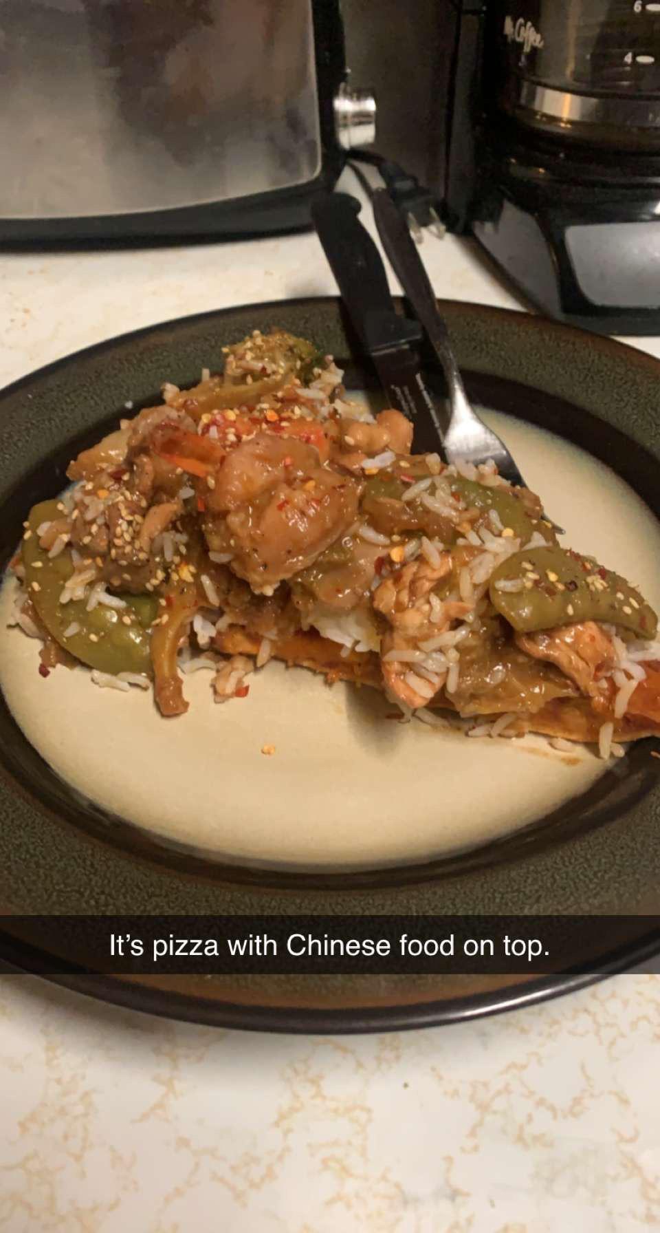 it’s my favorite local Chinese dish on top of my favorite local type of ...