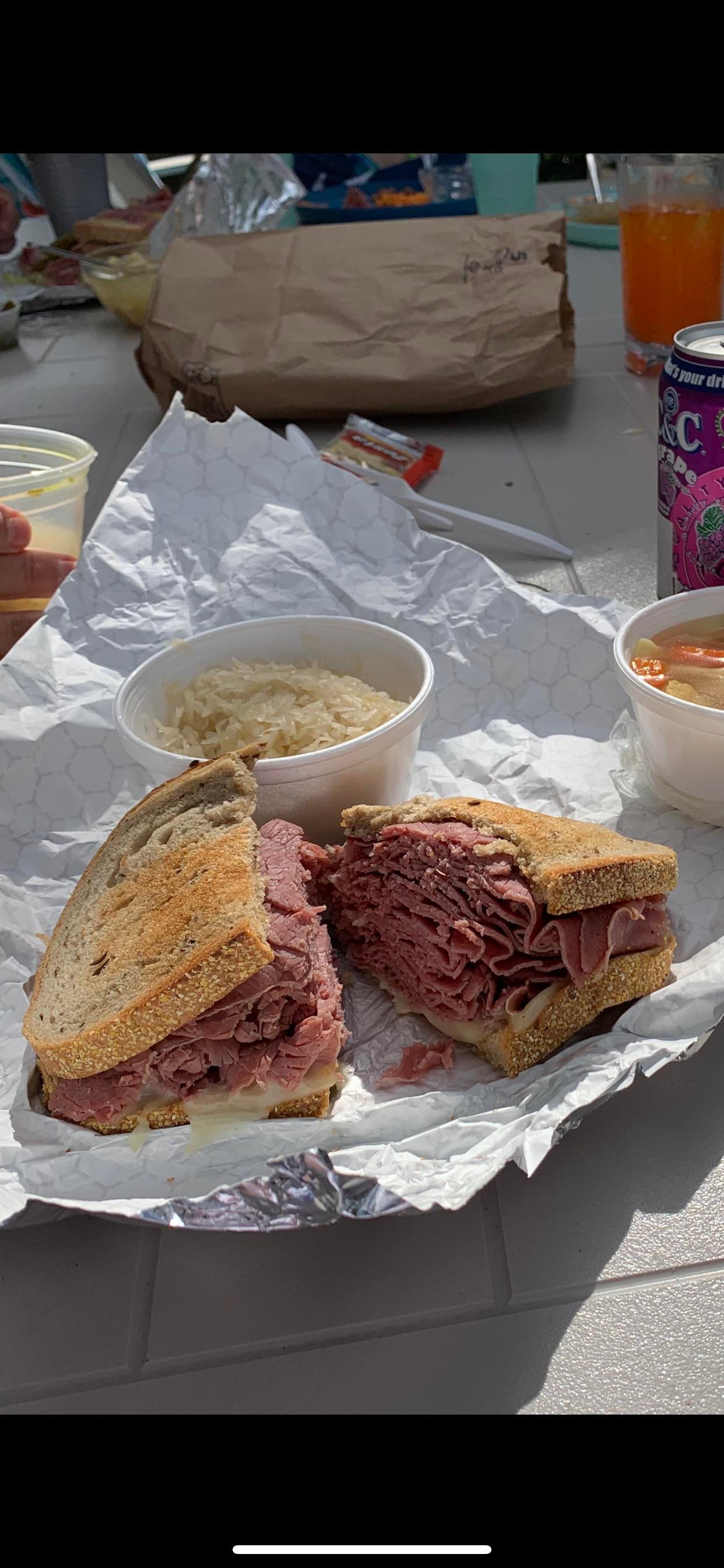 Corned beef from The Pickle Barrel in Deerfield Beach, FL. - Dining and ...