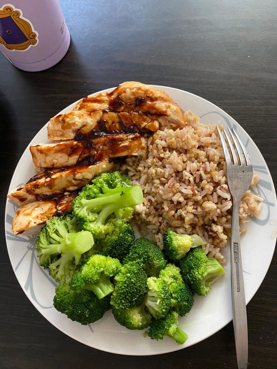 I’m starting this journey again. Here’s my full homemade meal! I like ...