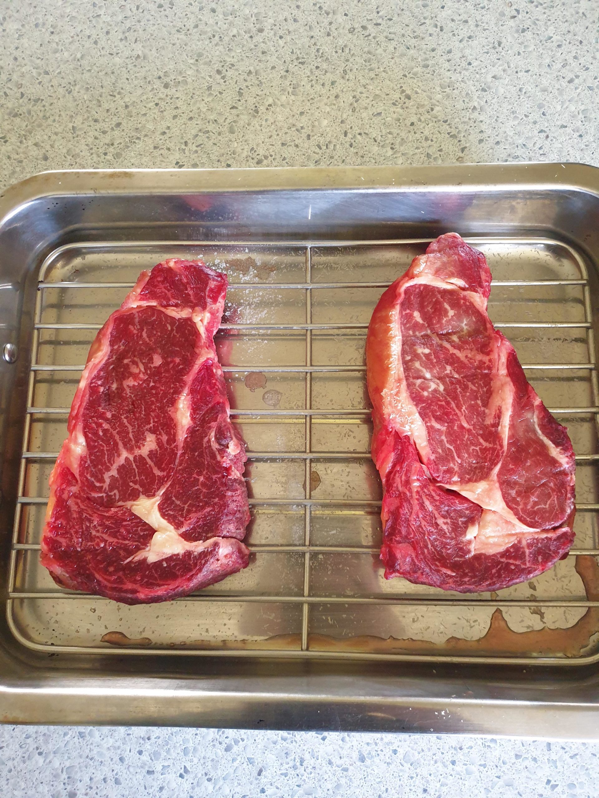 Tried the Guga dry brine with MSG experiment on a ribeye - Dining and ...
