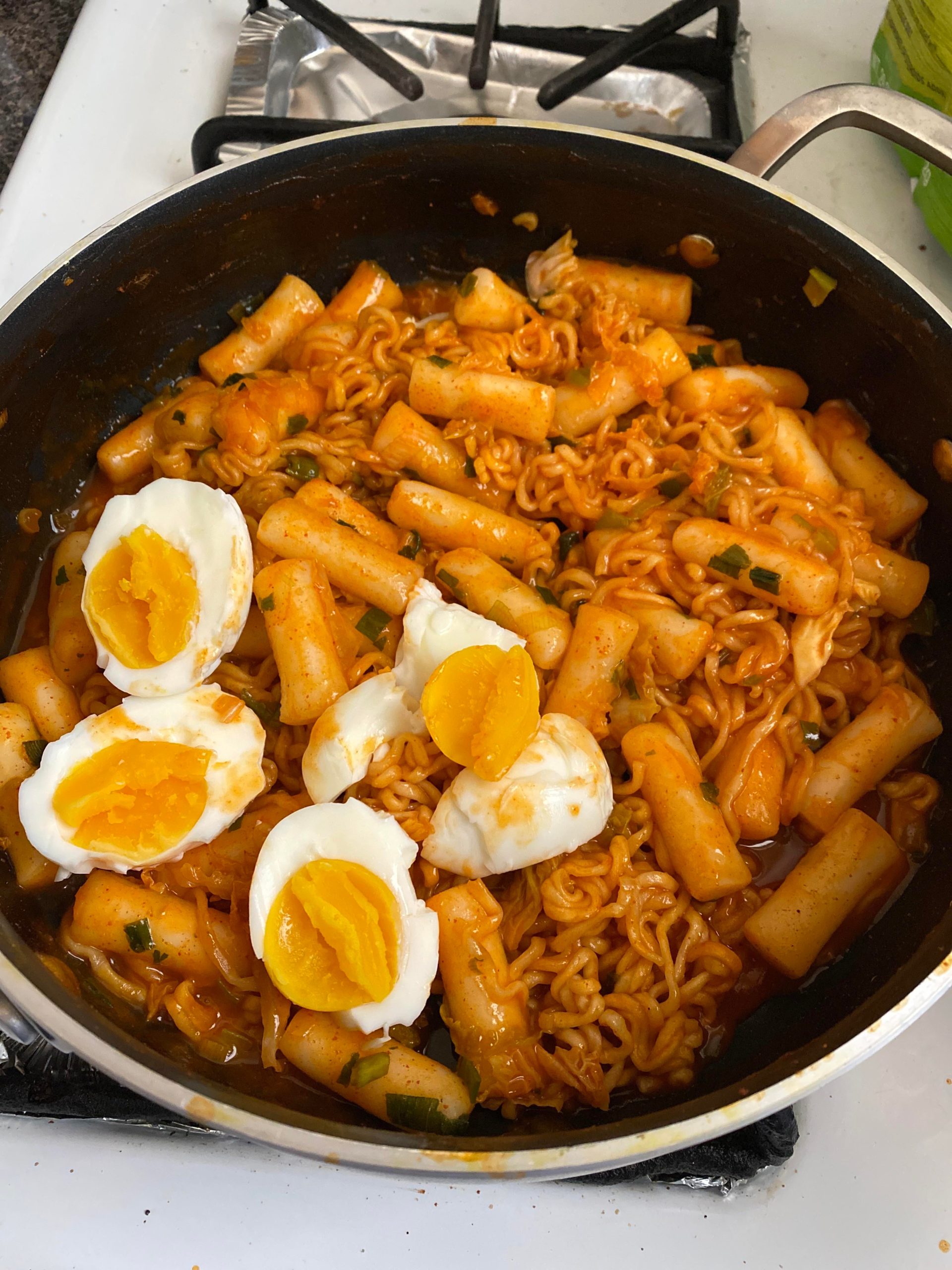 Made Rabokki don t Mind My Botched Egg Dining And Cooking
