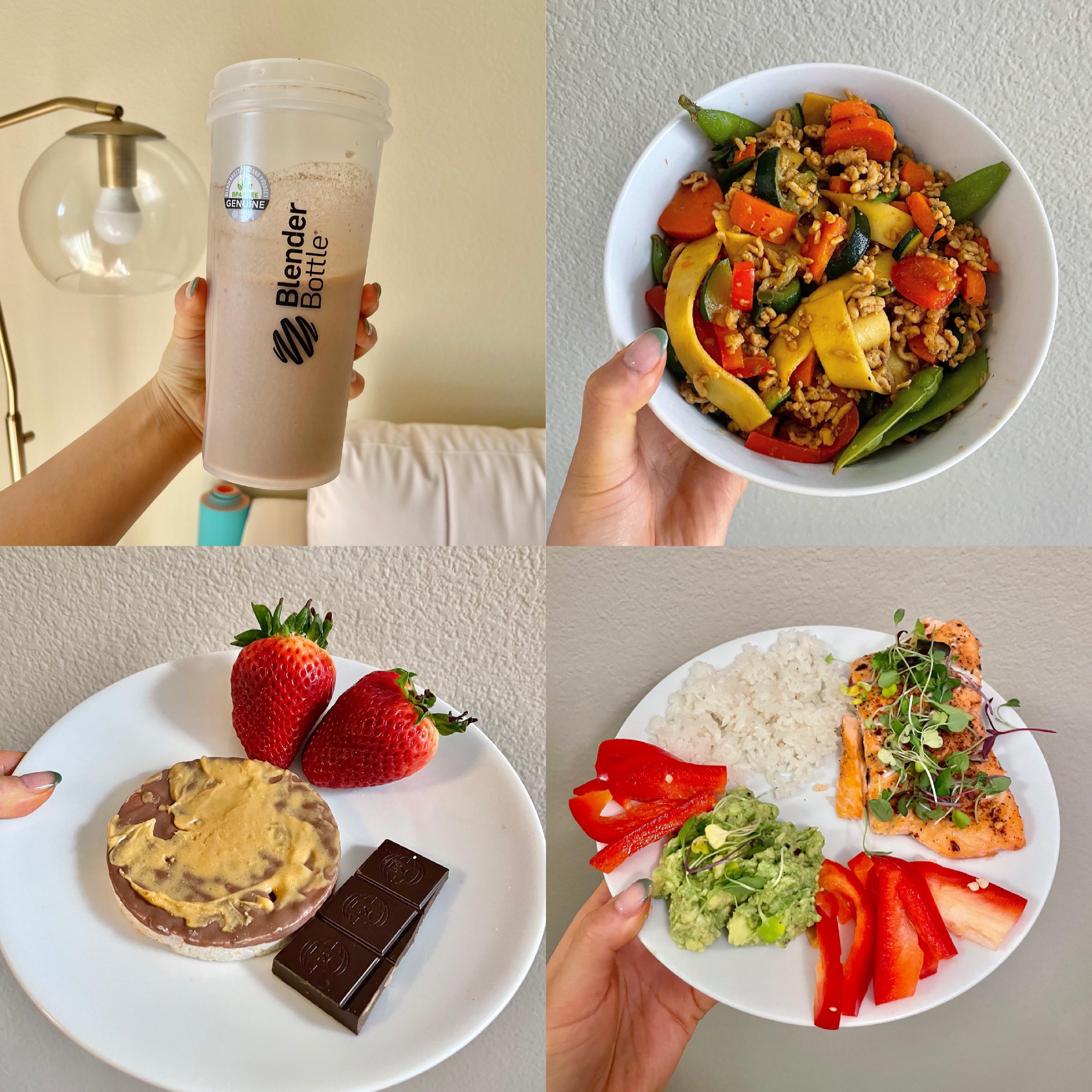 Here’s my yummy and nutritious 1500 cal day 🥰 - Dining and Cooking