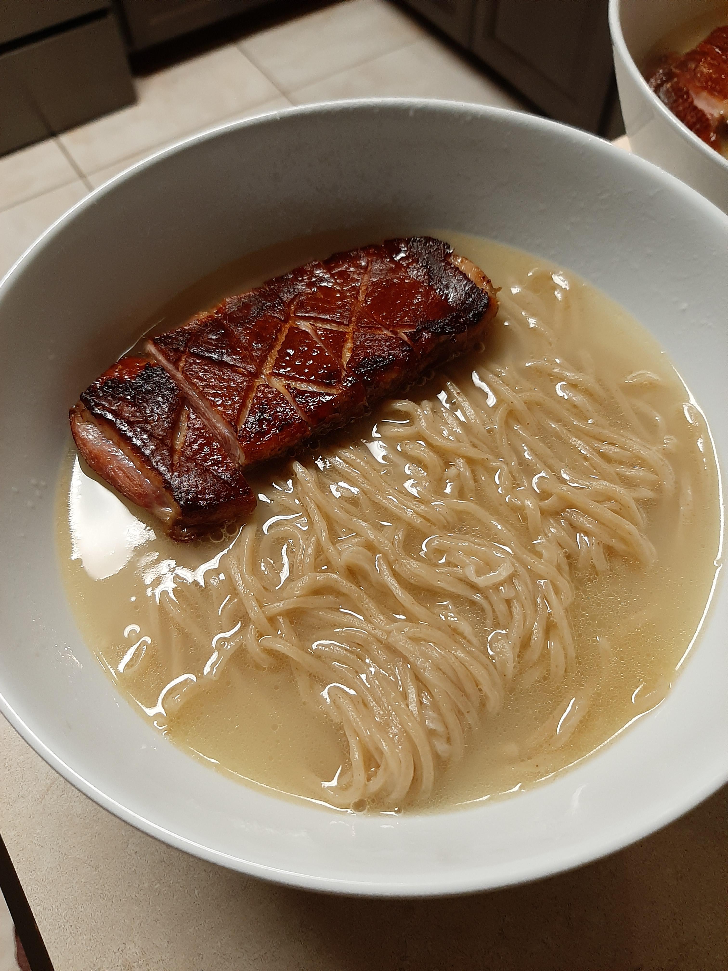 Simple smoked duck ramen - Dining and Cooking