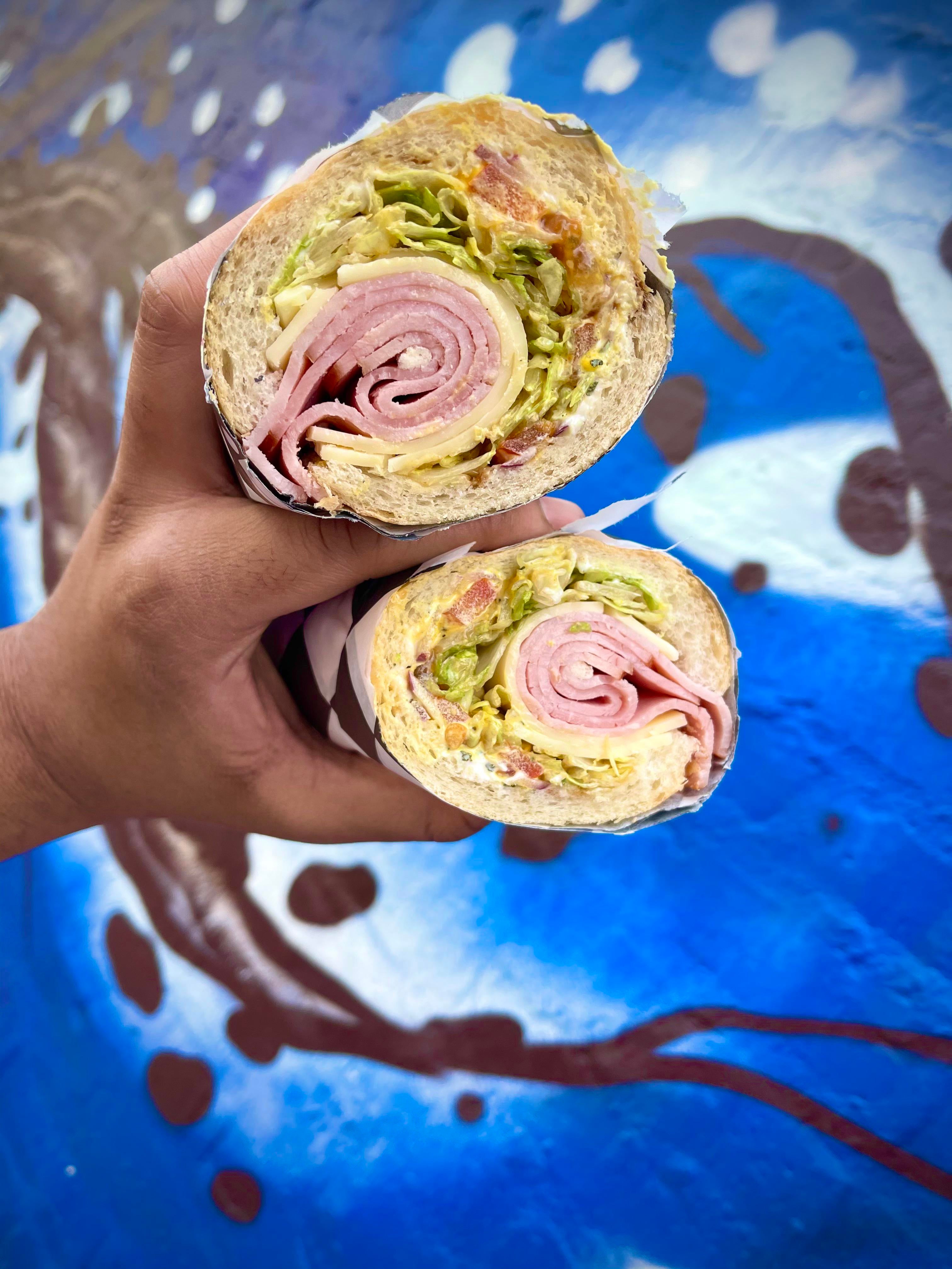 The Ham & Swiss Hoagie from Standing Passengers Chicago - Dining and ...