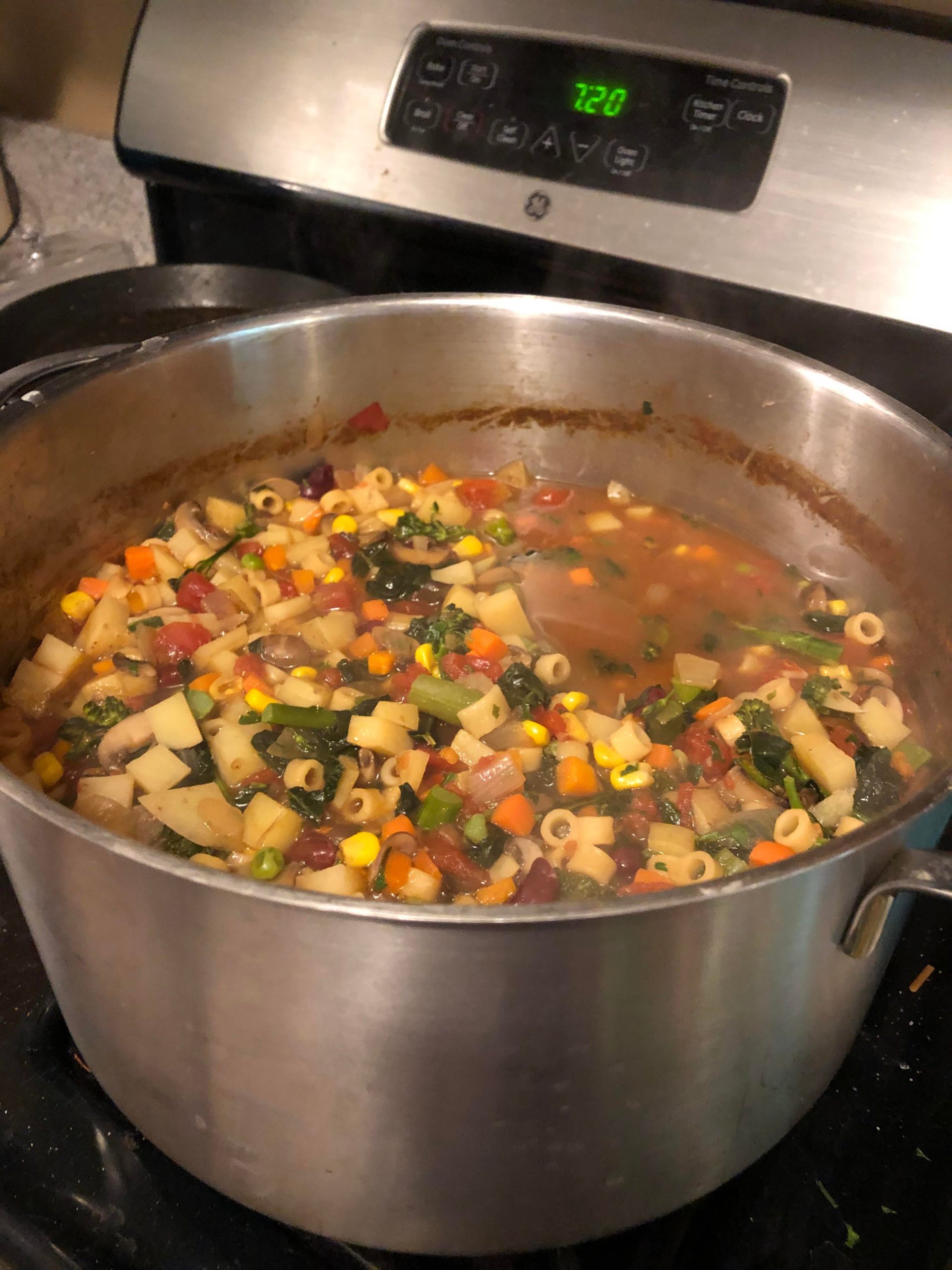 I only know how to make one size of a pot of soup, ginormous. - Dining ...
