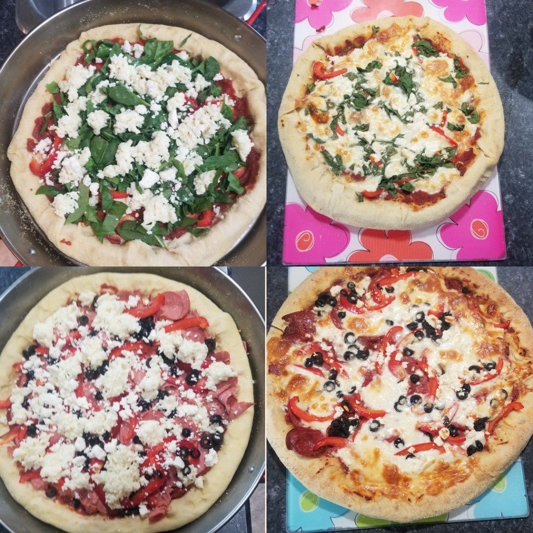 Lovely all home-made pizza! - Dining and Cooking
