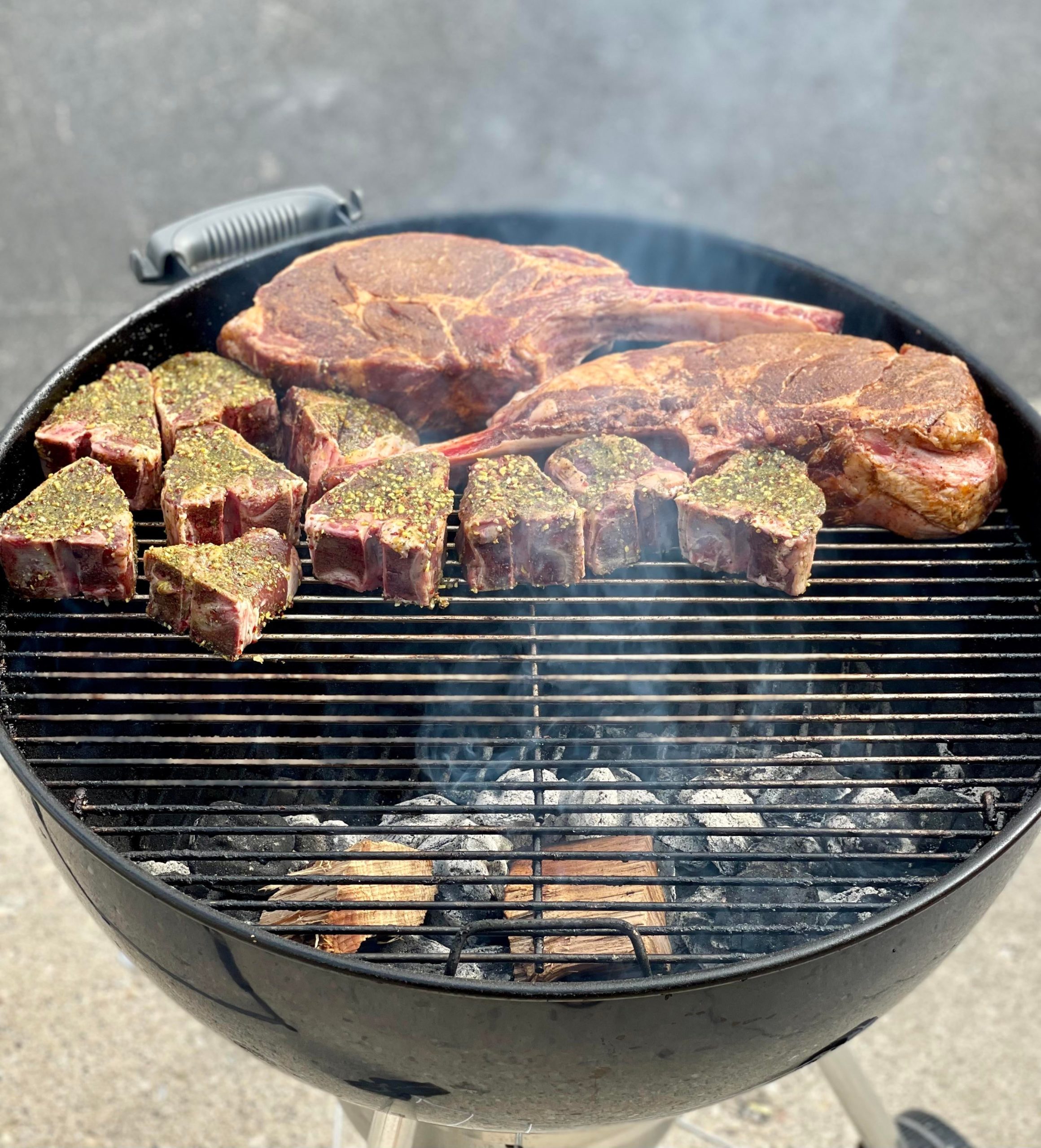 Tomahawks and lamb chops - Dining and Cooking