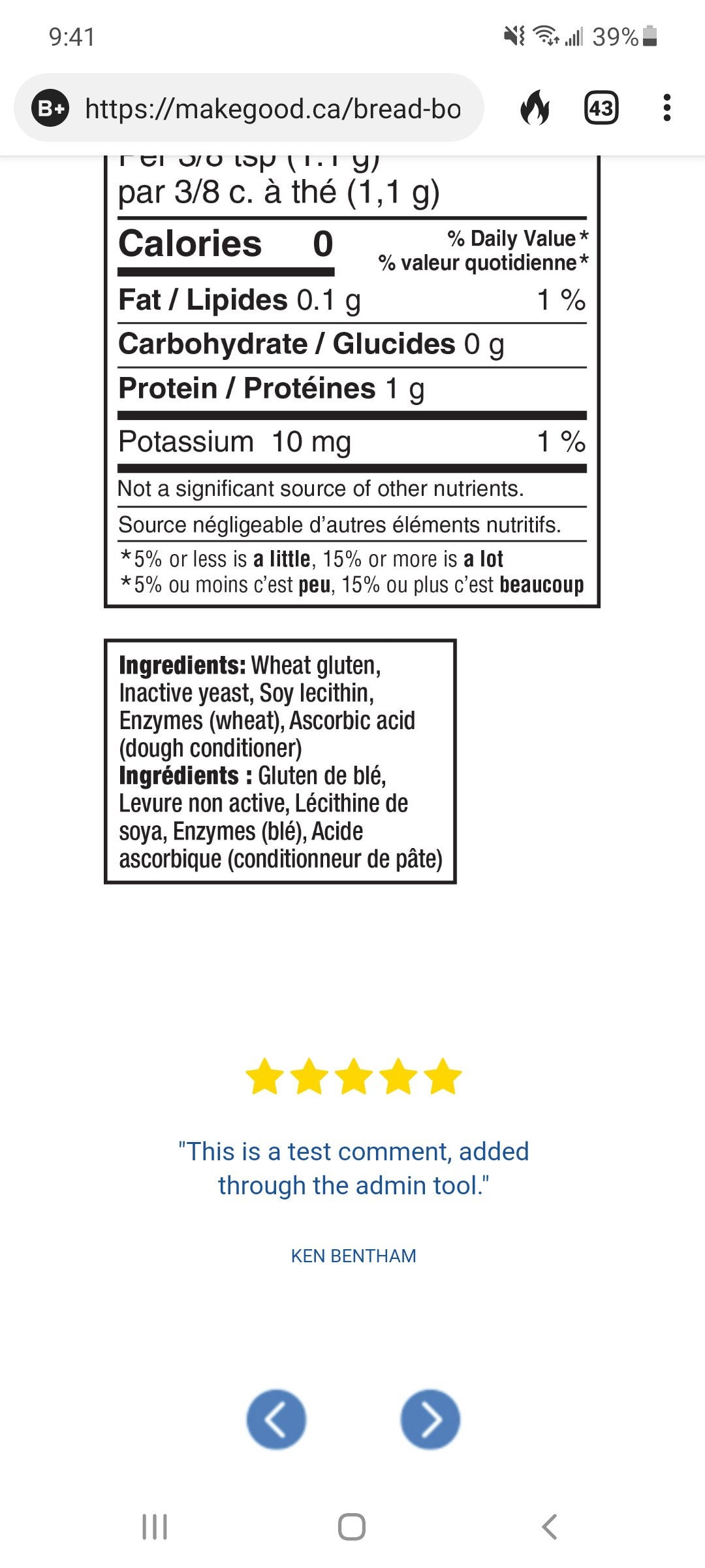 A very helpful review on the Fleischmann's Bread Booster page - Dining ...