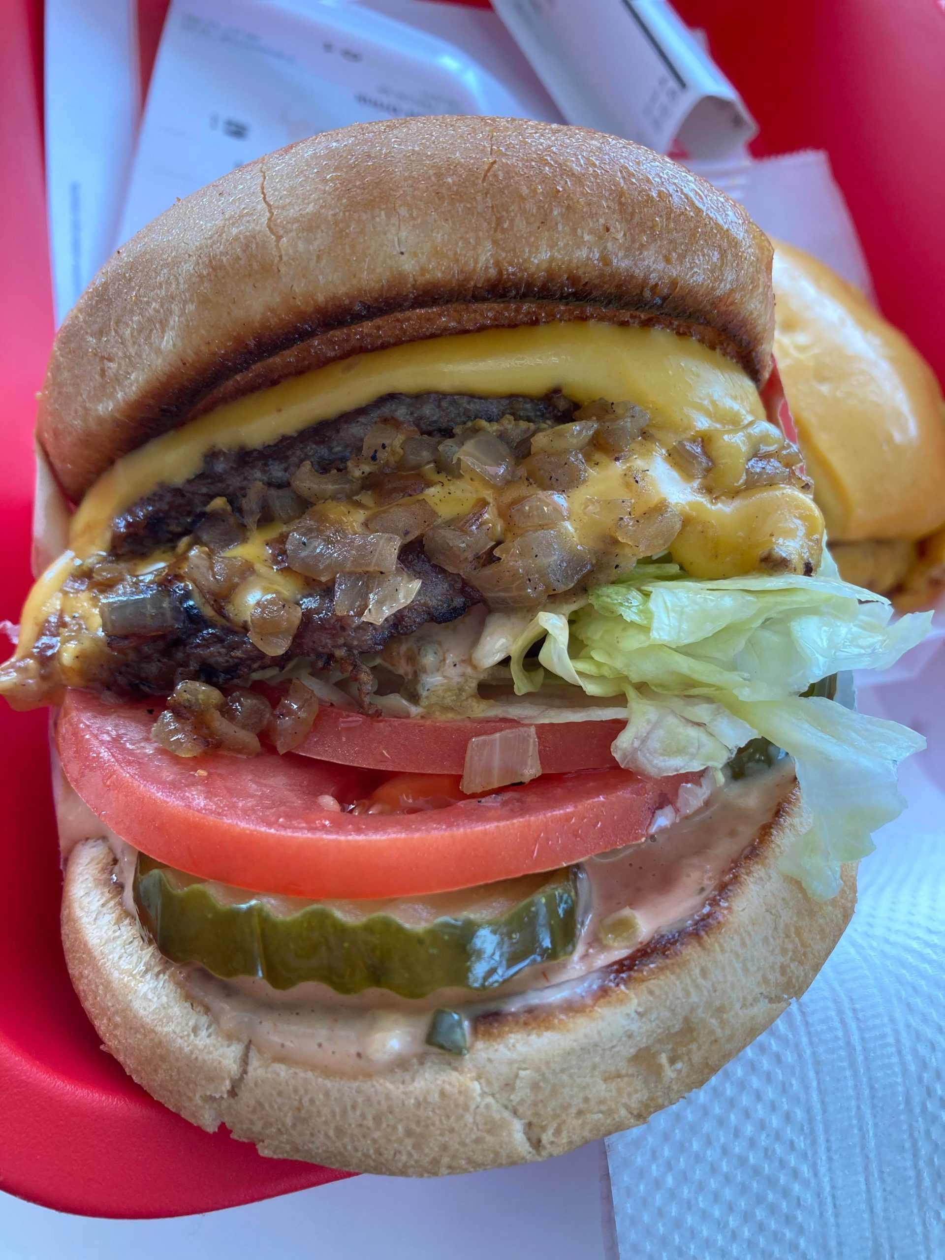 Double double animal style in all its glory - Dining and Cooking