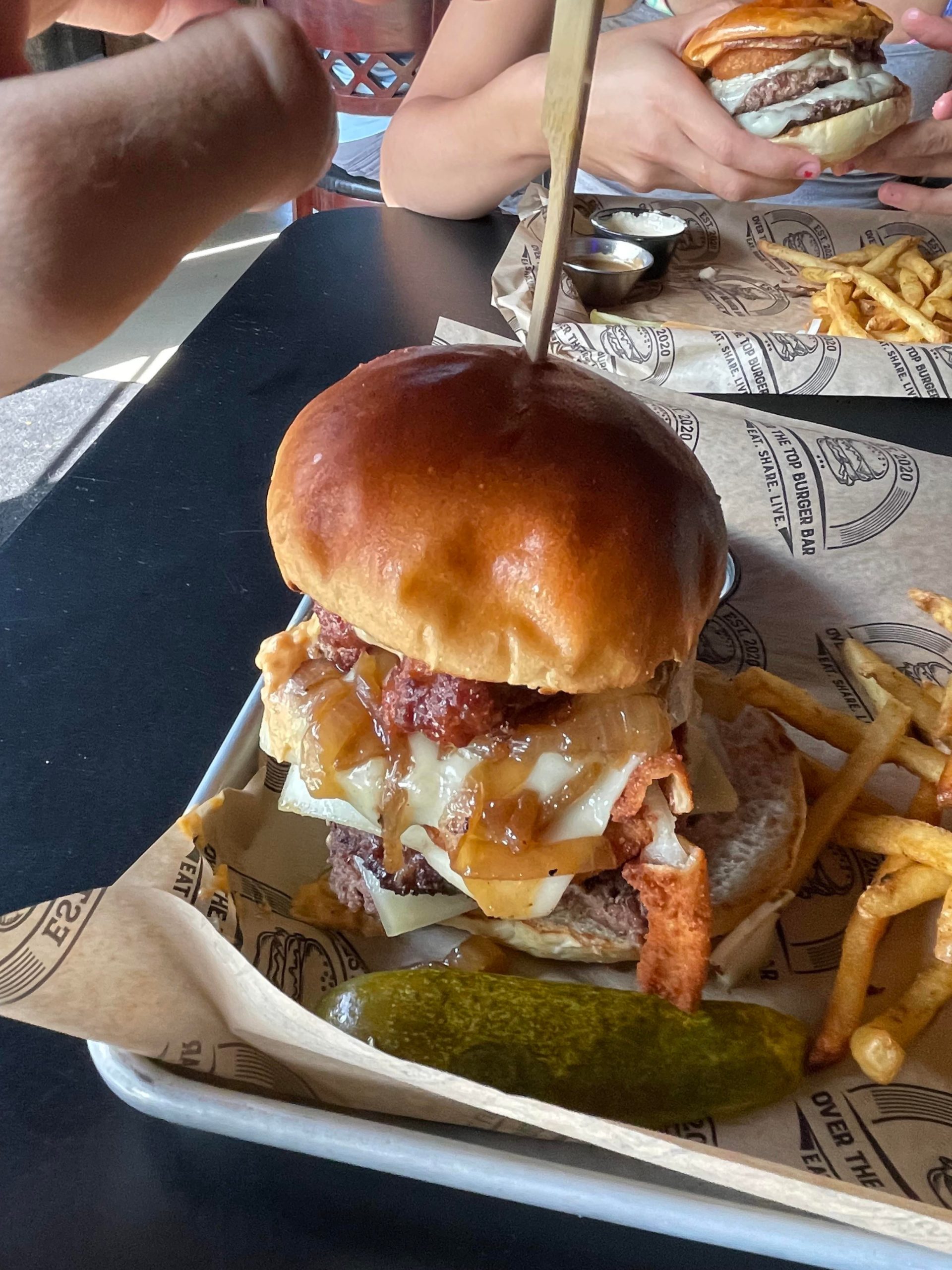 The heart attack from Over the Top Burger - Dining and Cooking