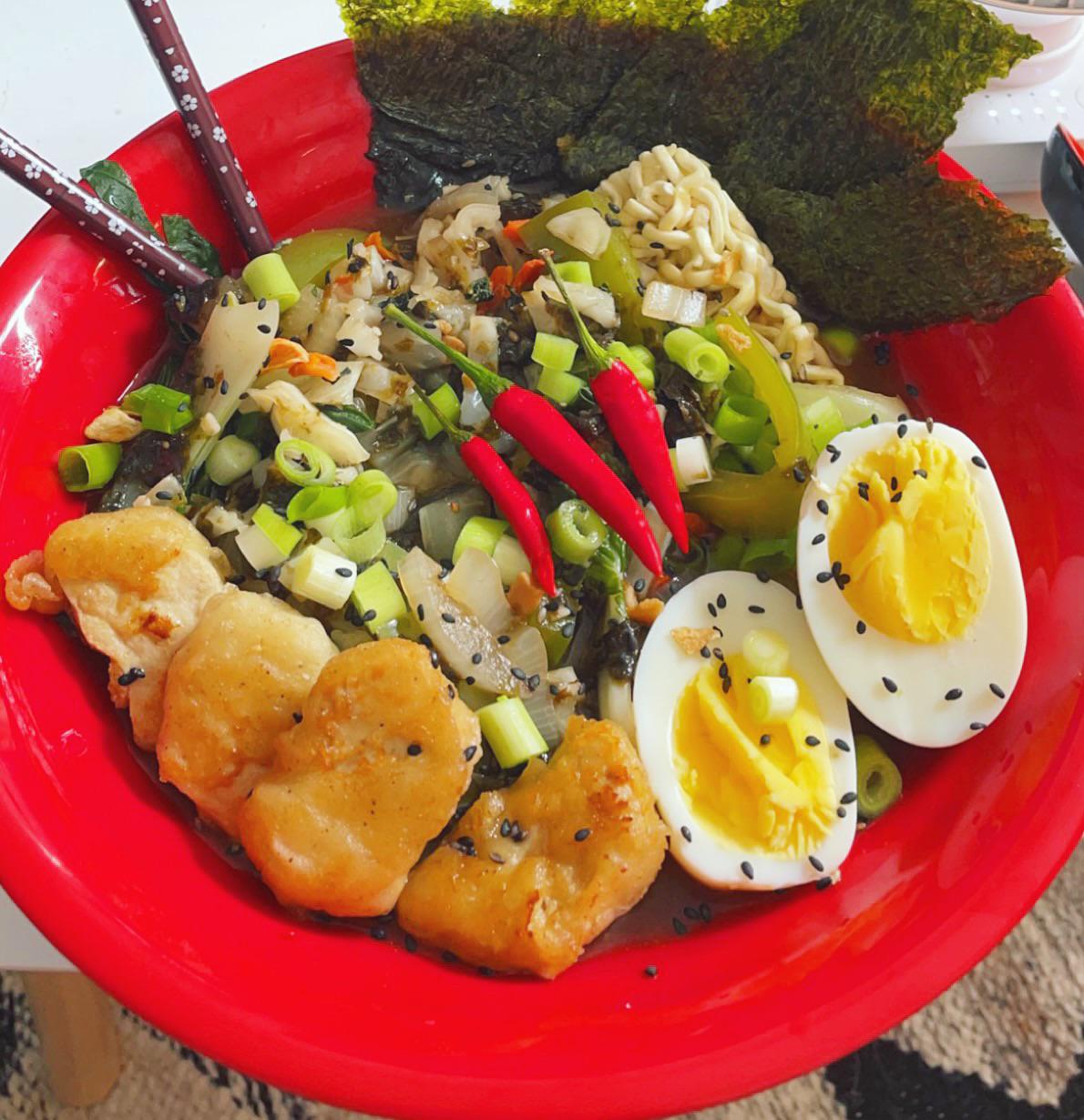 making instant buldok ramen 10x better - Dining and Cooking