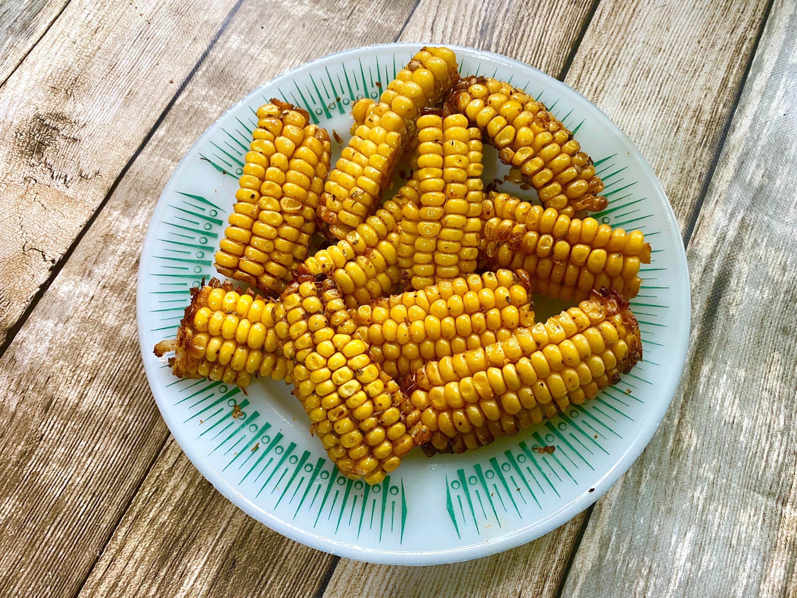 Air fryer corn riblets - Dining and Cooking