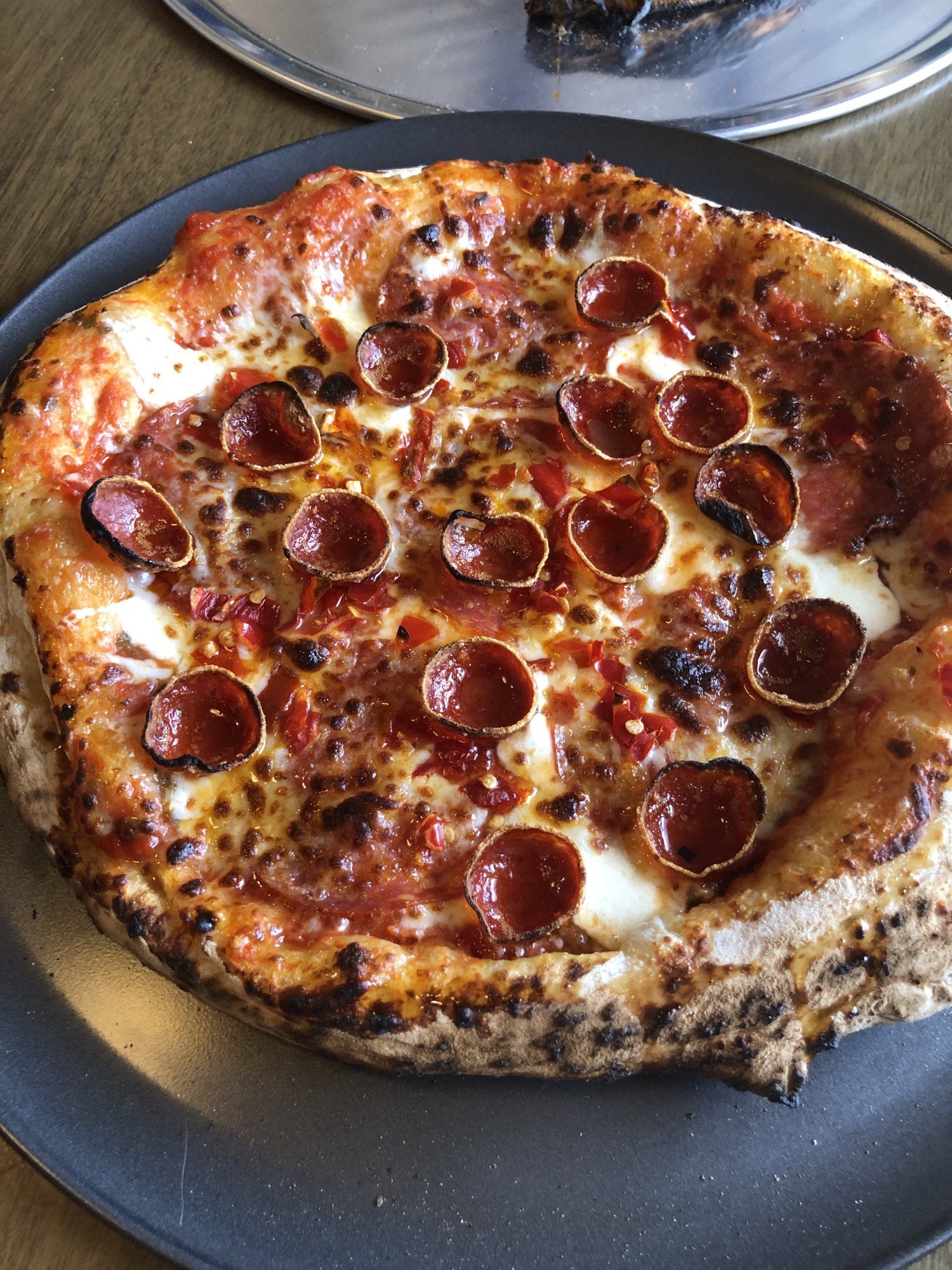 Pepperoni + Calabrian Chilis - Dining and Cooking