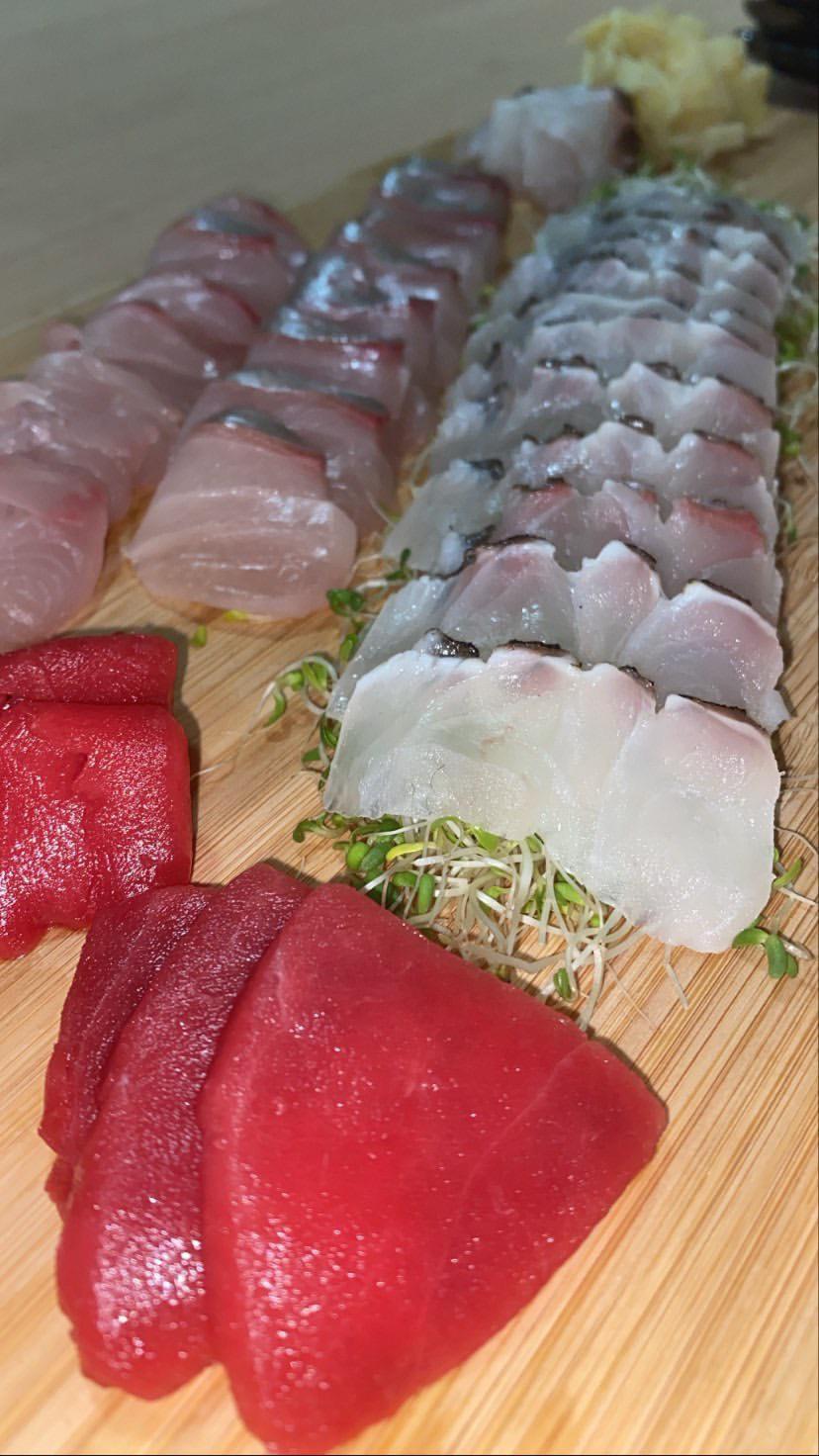 Shima aji, red snapper and lean tuna - Dining and Cooking