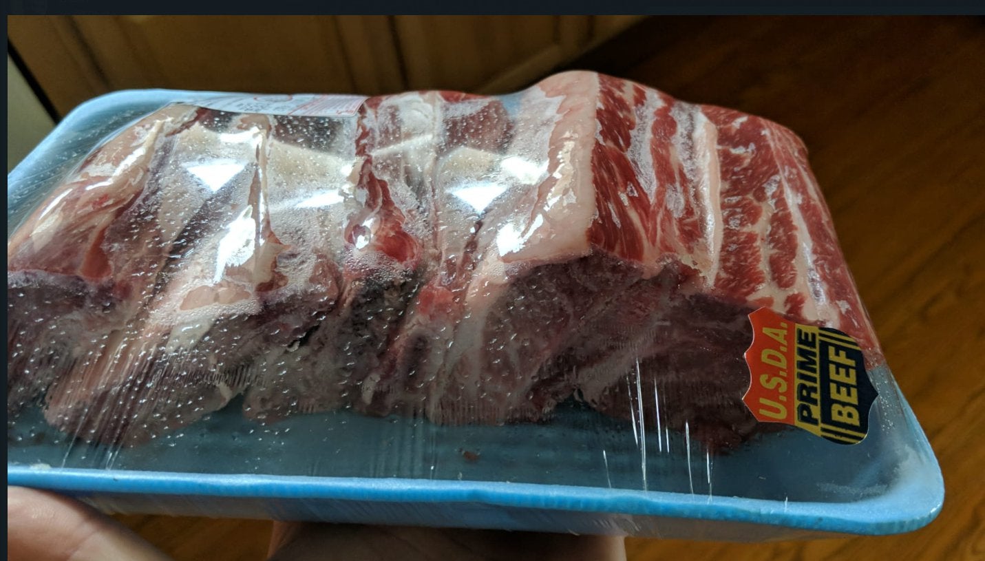 First time trying Costco beef chuck short bone-in ribs - Dining and Cooking