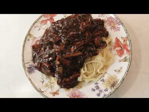 How to cook Korean Jjapaghetti at home.(feat.Tagliatelle Noodles ...