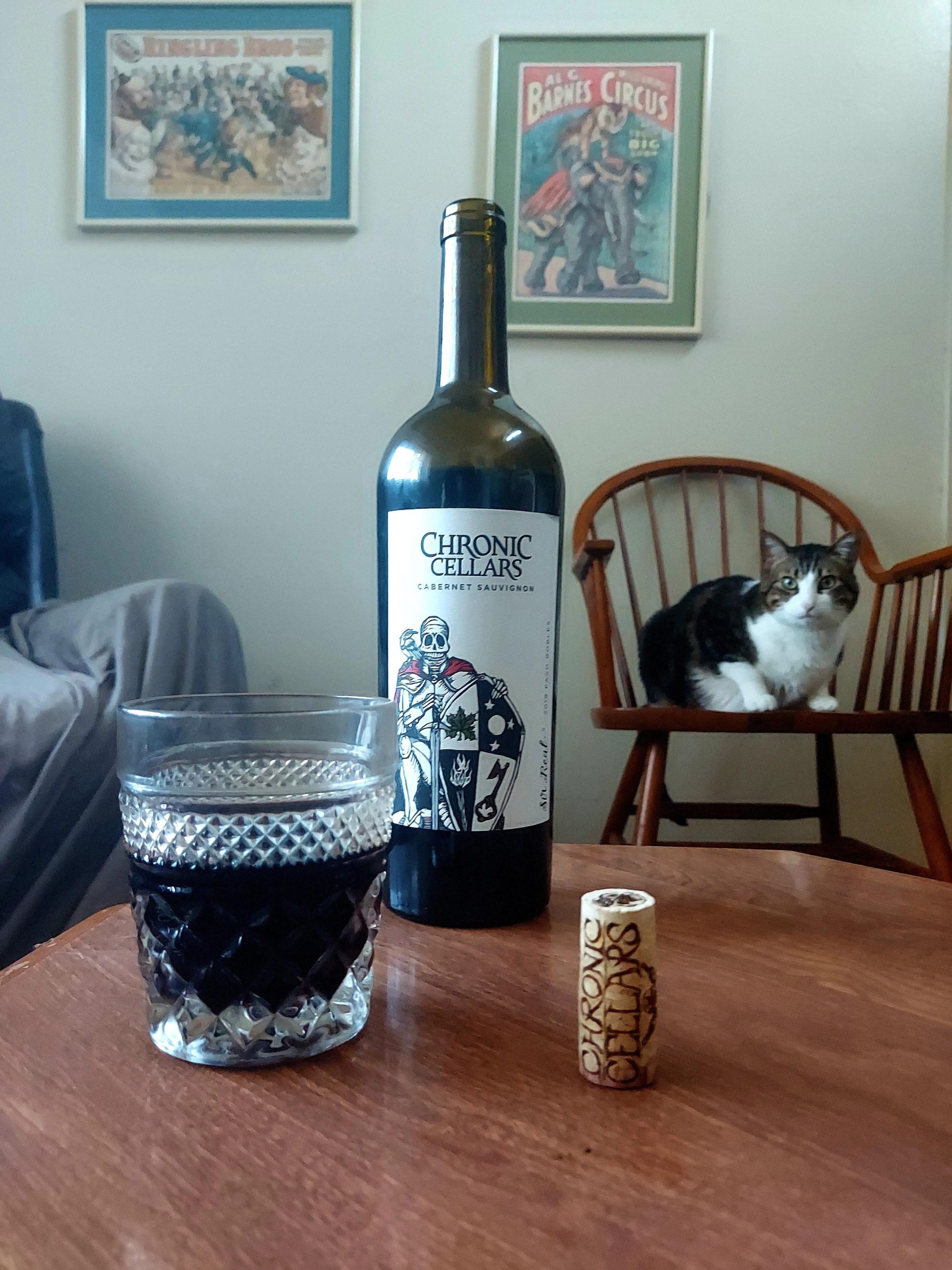 Sir Real 2019 from Chronic Cellars Paso Robles, Cabernet Sauvignon ...