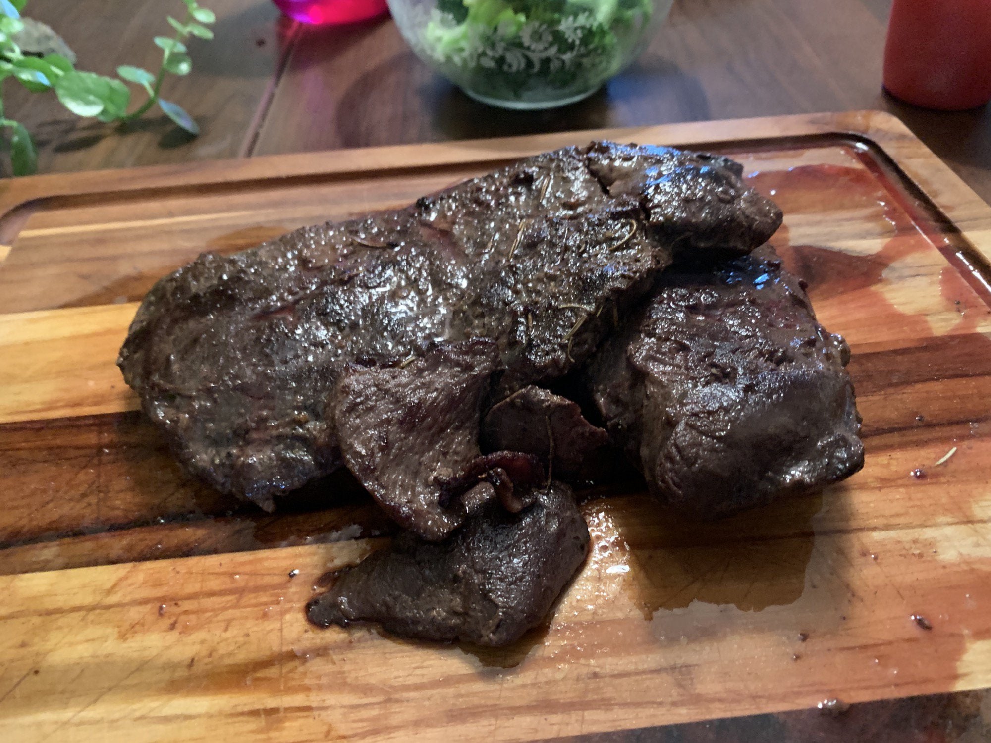 Caribou backstrap! My first game meat sous-vide. - Dining and Cooking