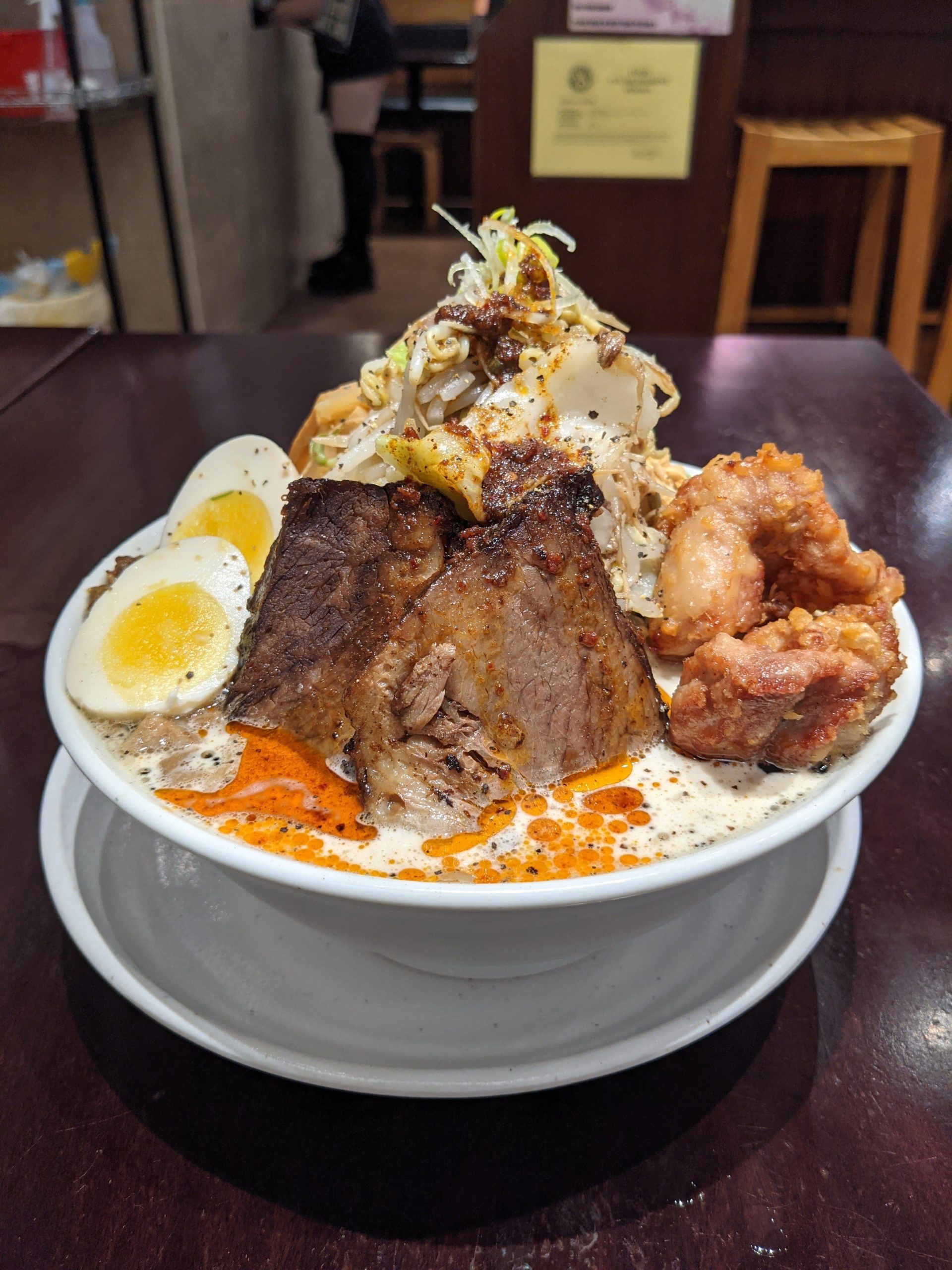 "King Ramen" at Kamitoku Ramen, Honolulu Hawaii - Dining and Cooking