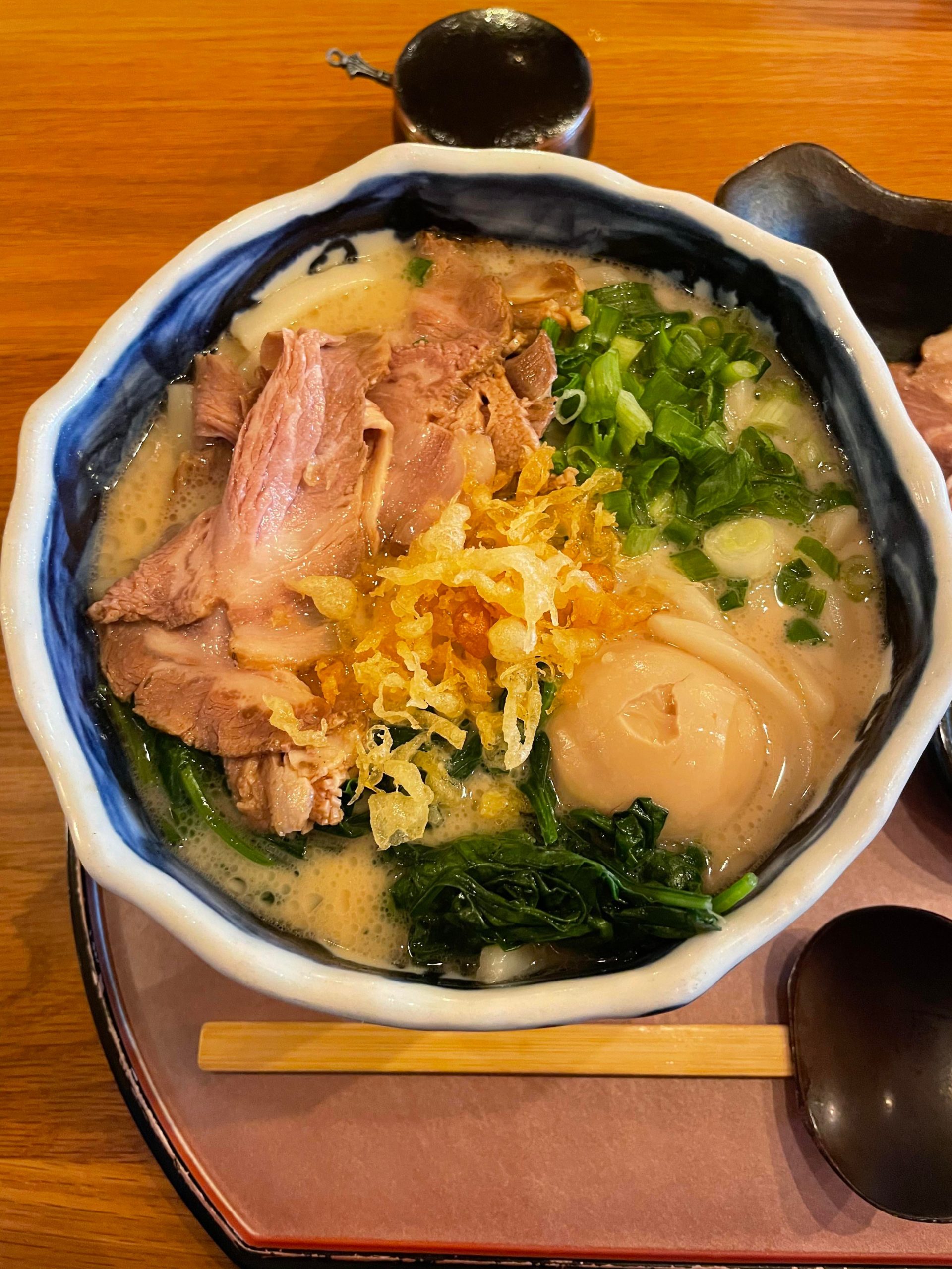 tonkotsu udon with homemade kurobuta chashu - Dining and Cooking