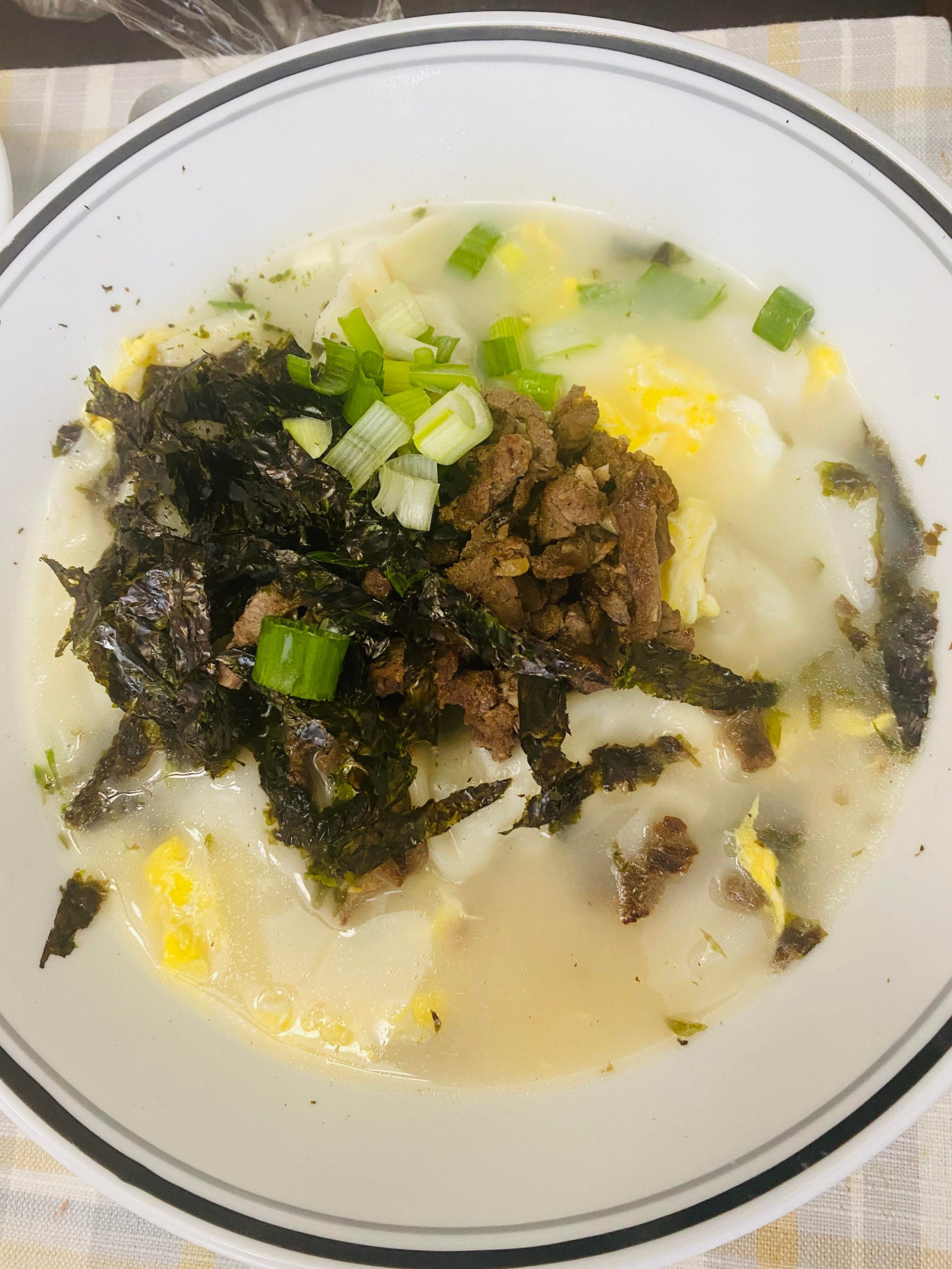 Homemade Duk Mando Guk (떡 만두 국)… yum! - Dining and Cooking