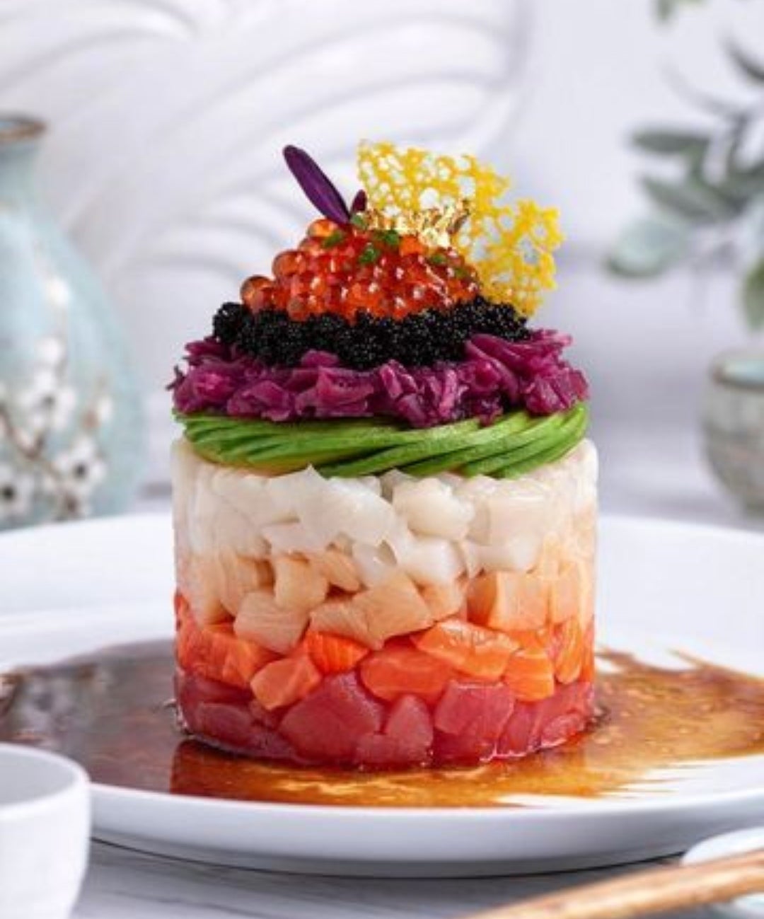 Sashimi tower - Dining and Cooking