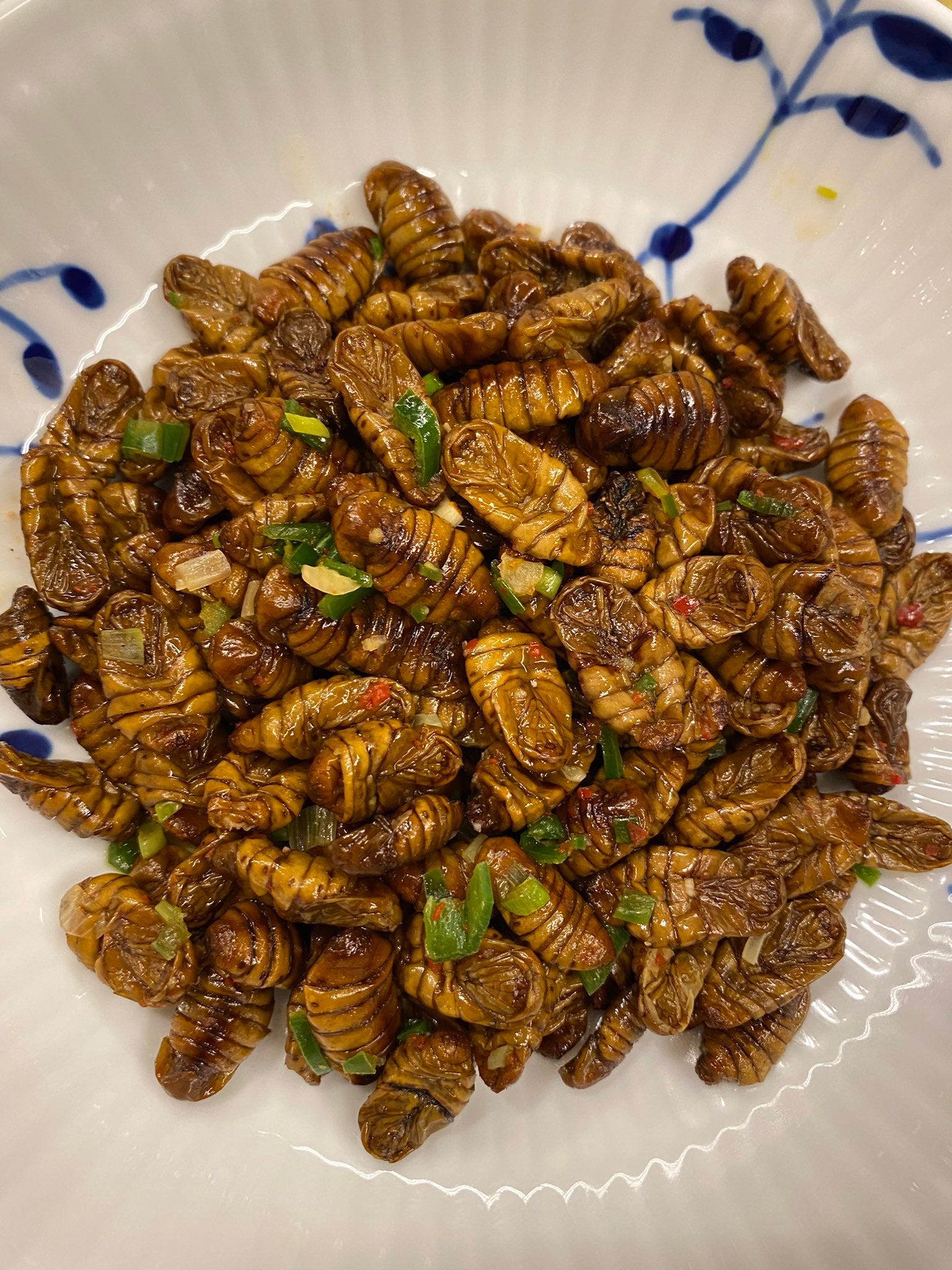Eat or Not 번데기 조림 Steamed Silkworm Chrysalis - Dining and Cooking