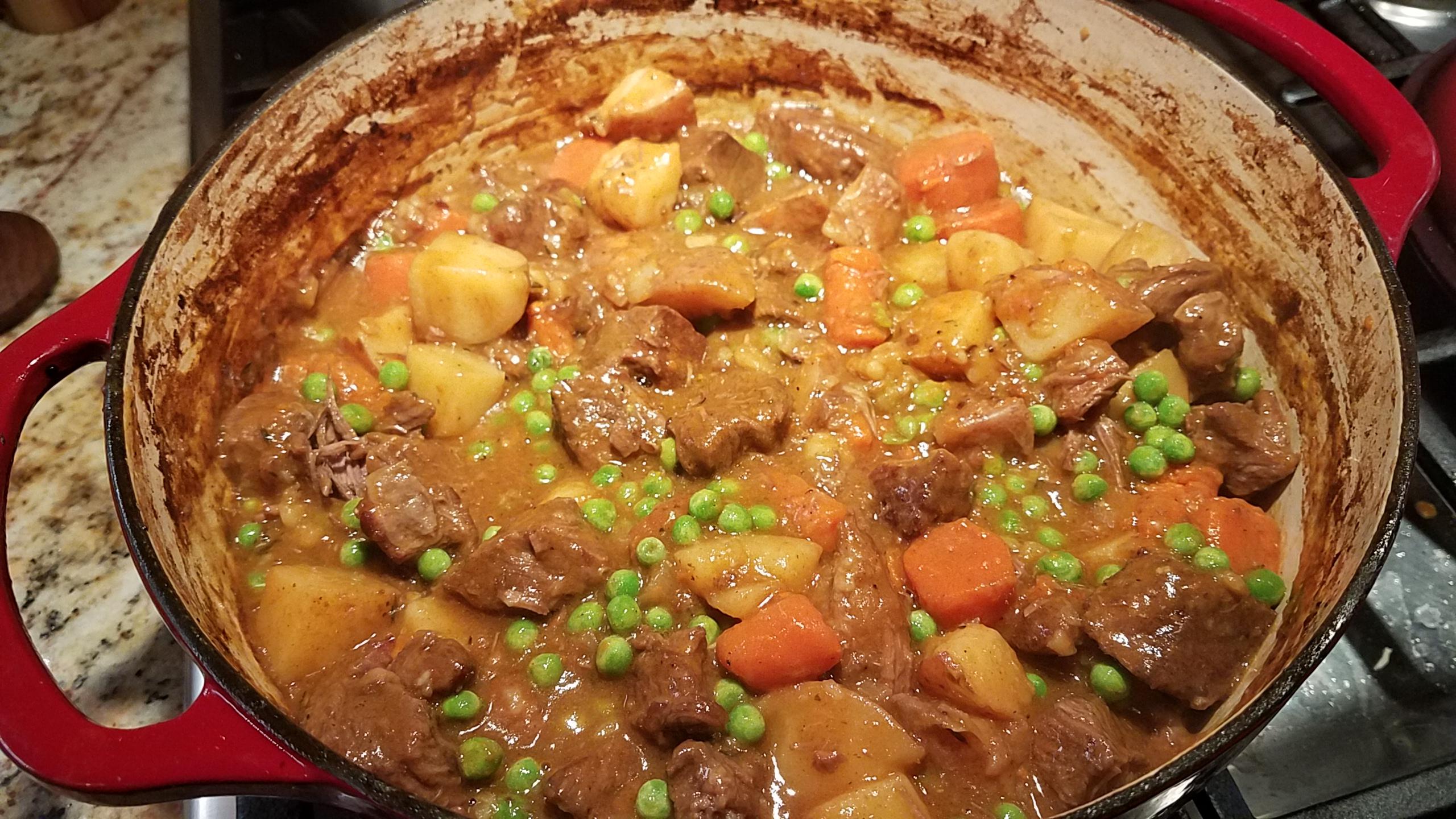 Last Night's Dinner: Beef Stew - Dining and Cooking