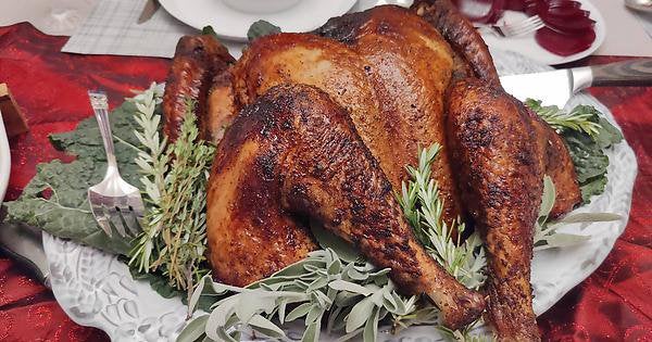 Prettiest turkey I've ever made! - Dining and Cooking