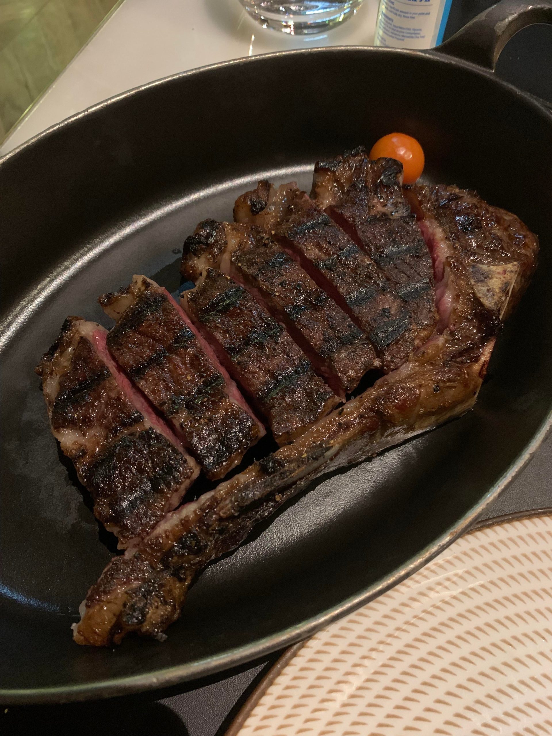 AU M9 Wagyu Bone-in Strip - a little treat for myself - Dining and Cooking