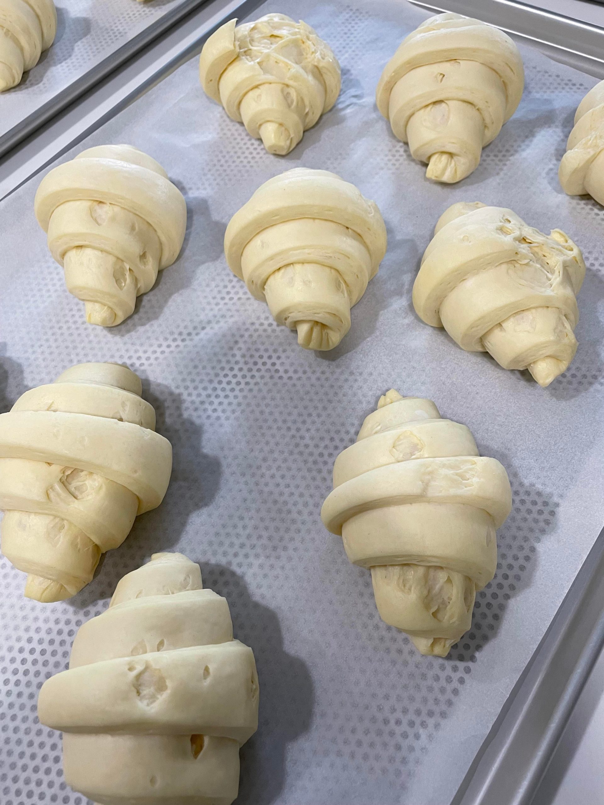 Croissant tearing during proofing. Any ideas why? - Dining and Cooking