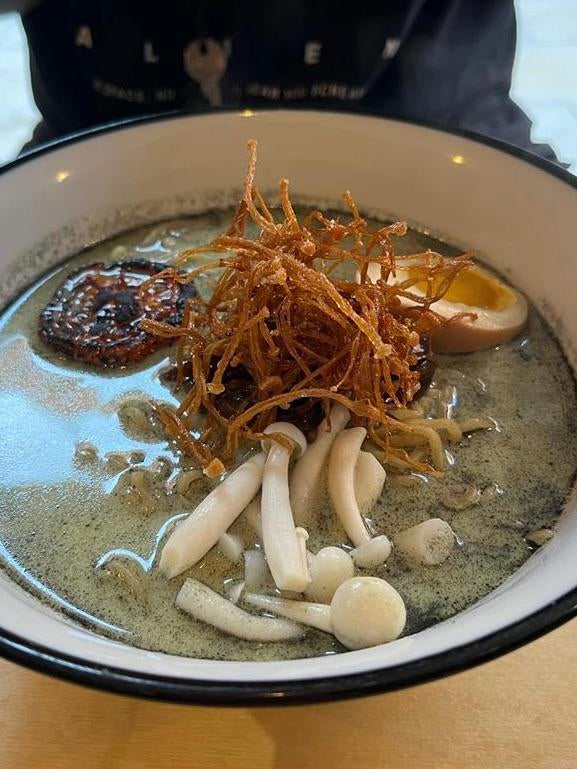 Kinoko ramen from Tokyo Ramen in Manchester - Dining and Cooking