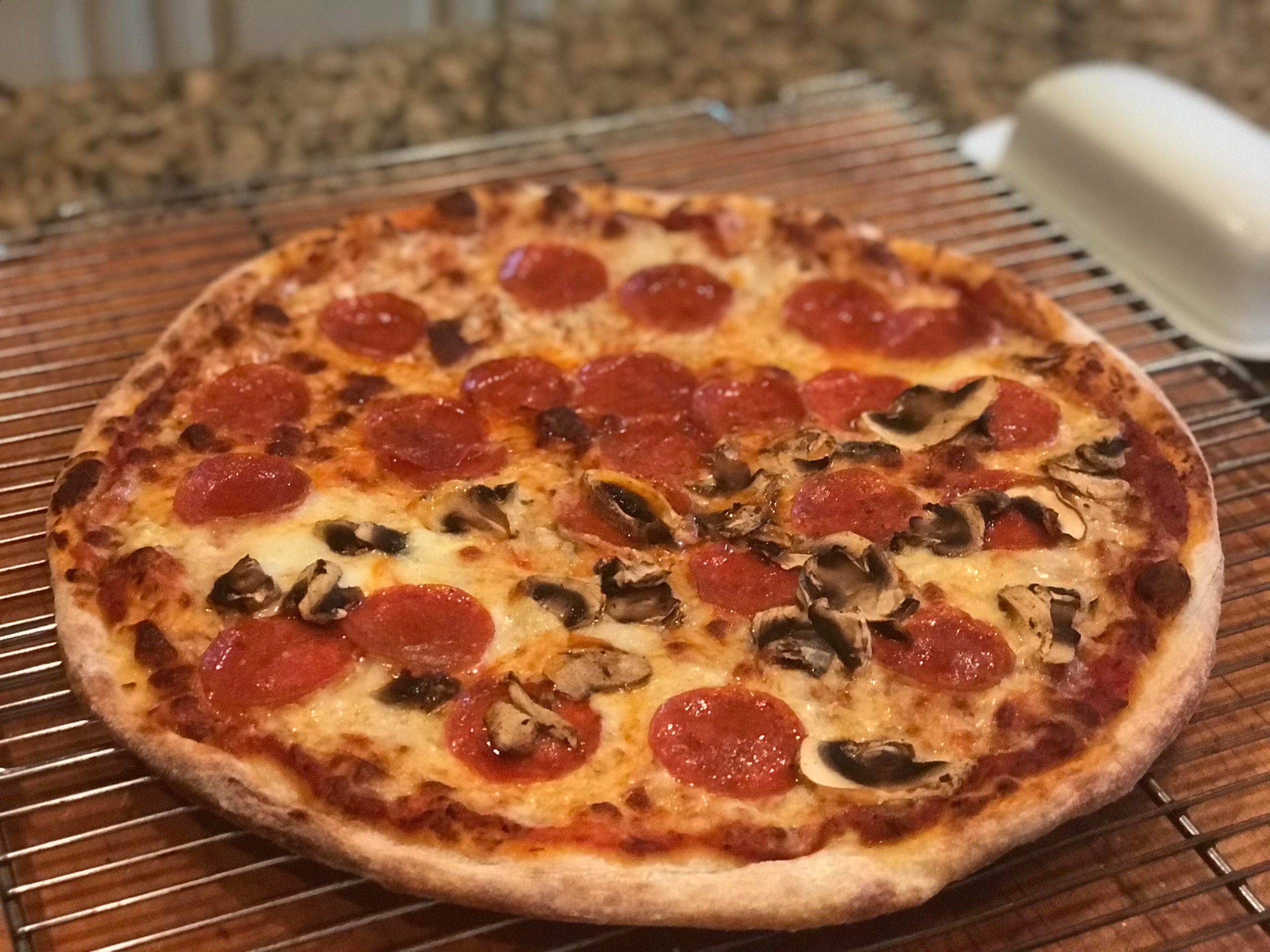 Manic Monday Mushroom & Pepperoni - Dining and Cooking