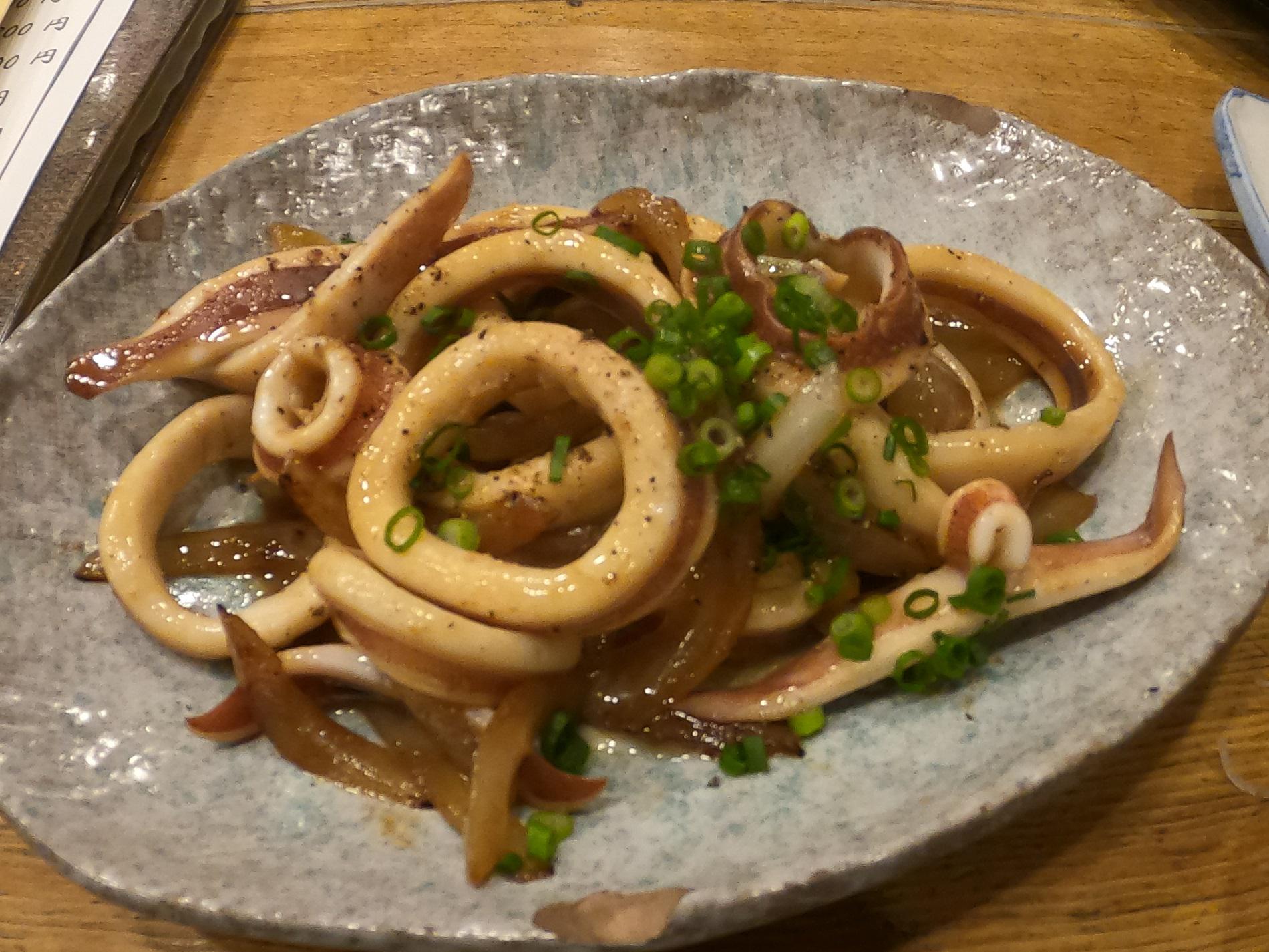 Japanese common squid ~Sauteed in butter~ - Dining and Cooking