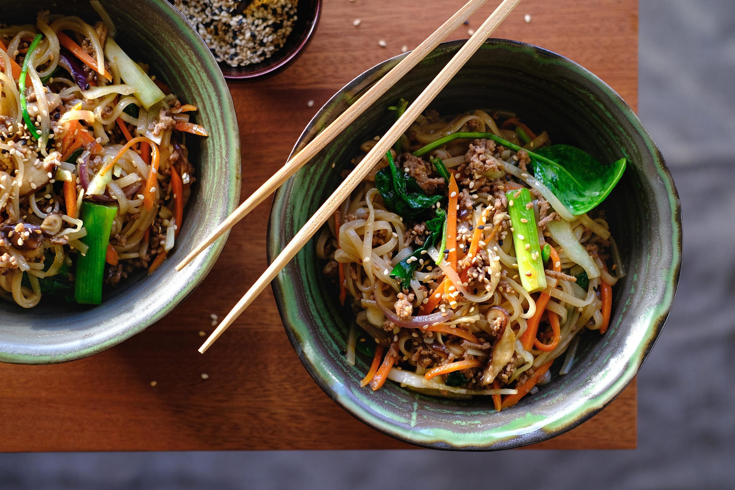 Korean Japchae! ️ 🇰🇷 - Dining and Cooking